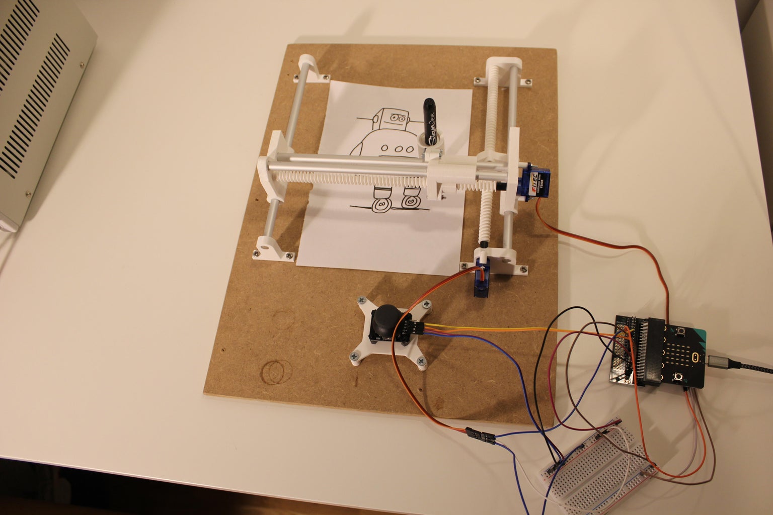 Almost Entirely 3d Printed Pen Plotter 5 Steps With Pictures Instructables