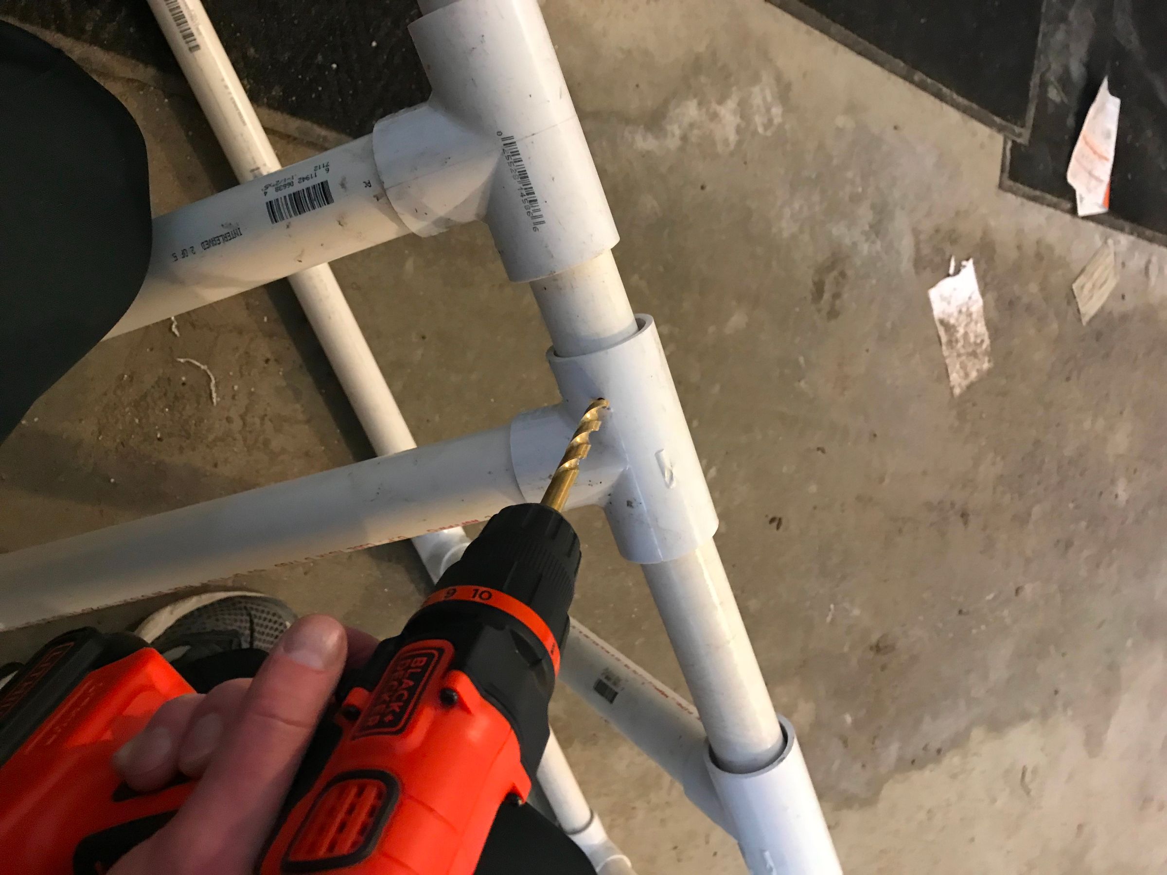 Foldable, Adjustable PVC Bike Rack : 7 Steps (with Pictures ...