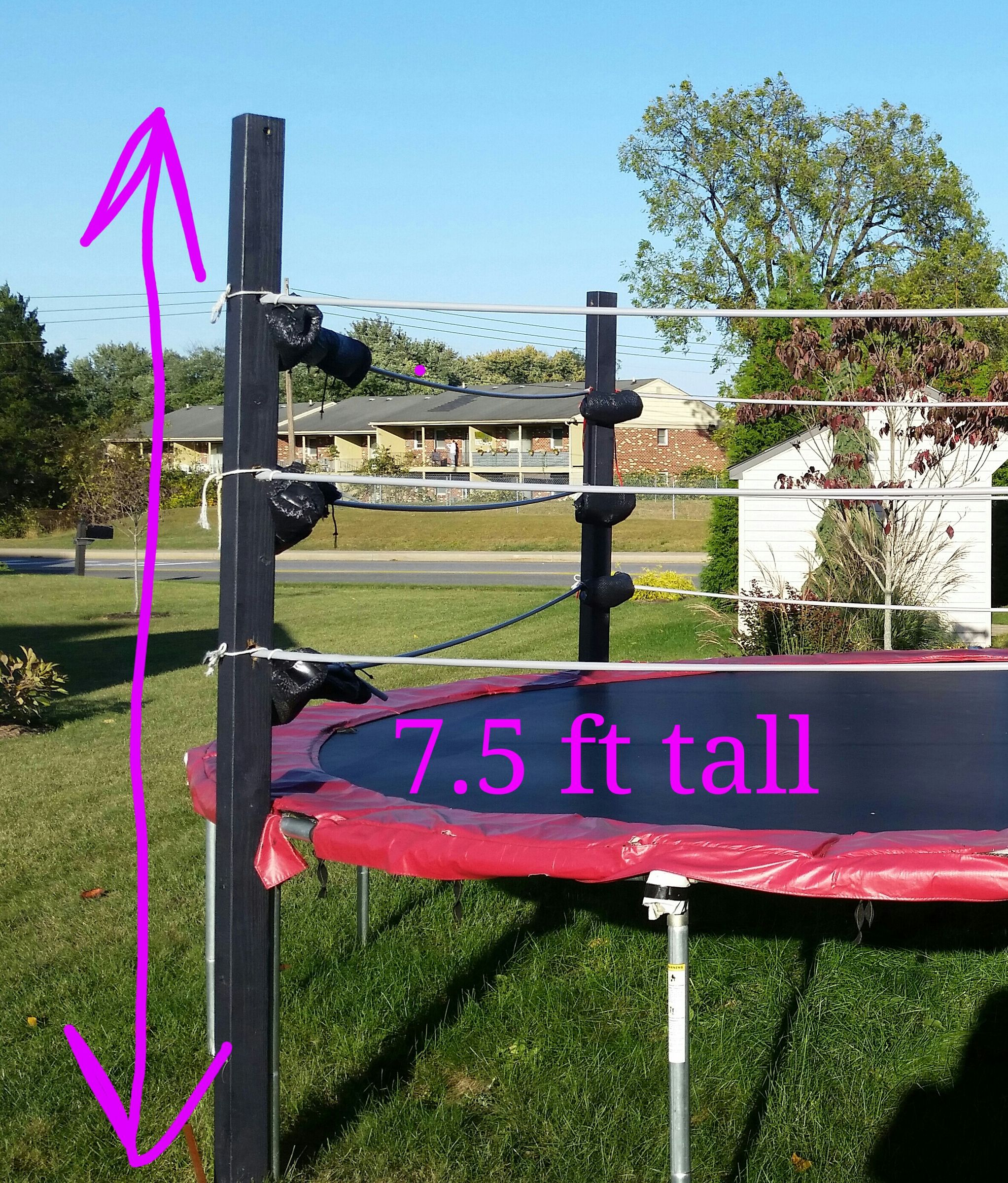 Trampoline Wrestling Ring : 5 Steps - Instructables