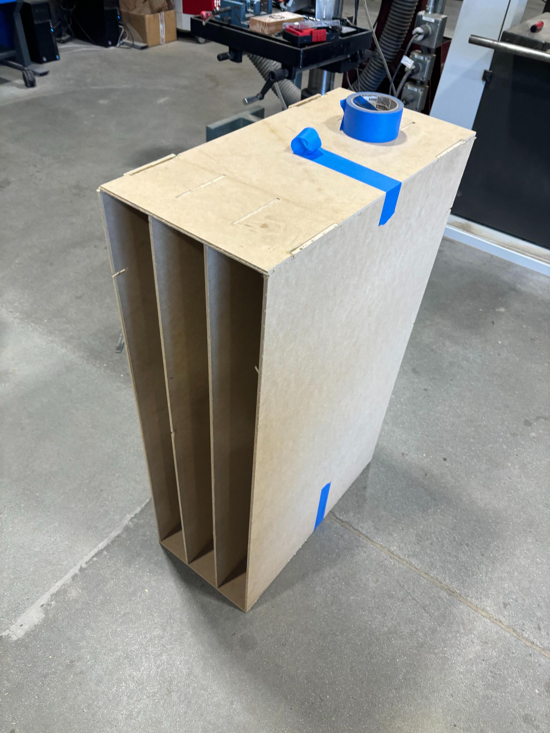 CNC Wooden Shelf for Laser Cutter Material Storage : 5 Steps (with ...