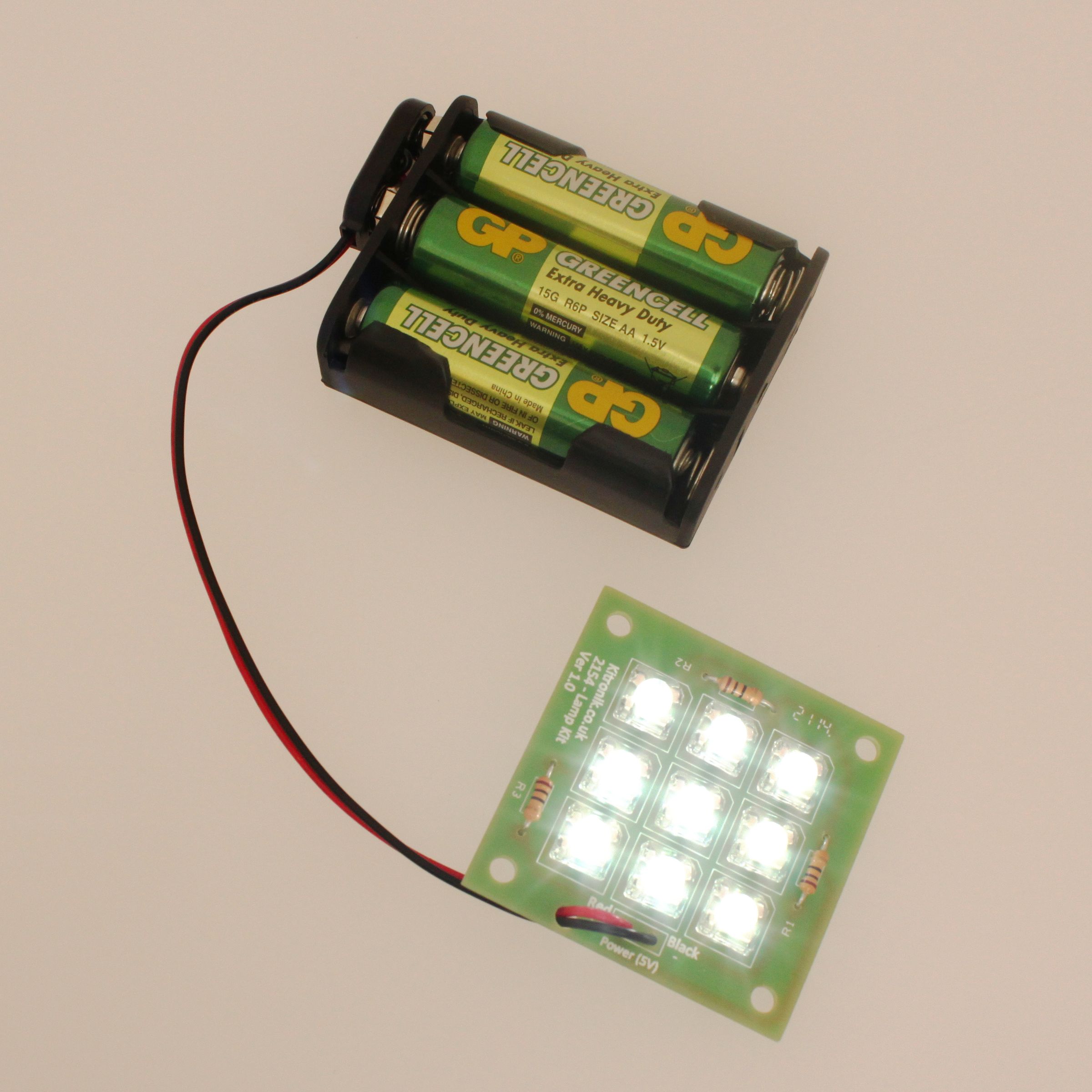 LED Desk Lamp Using Sugru, Ikea Nick-nacks and Kitronik Kit : 3 Steps ...