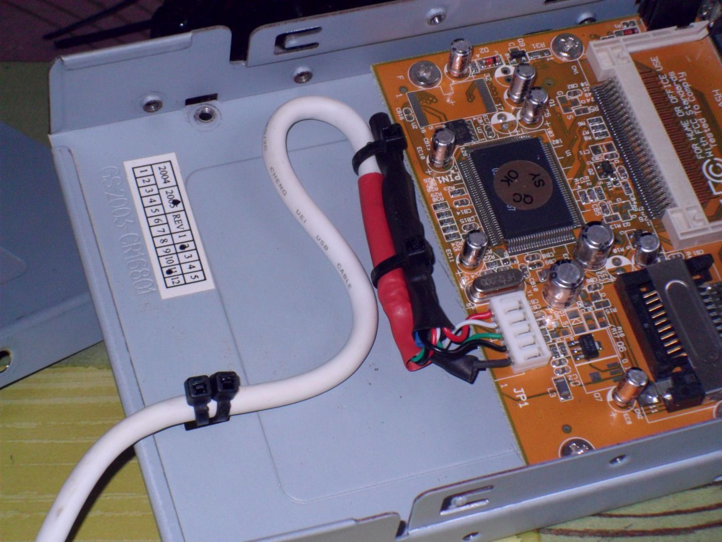 Internal Card Reader to Usb : 3 Steps - Instructables