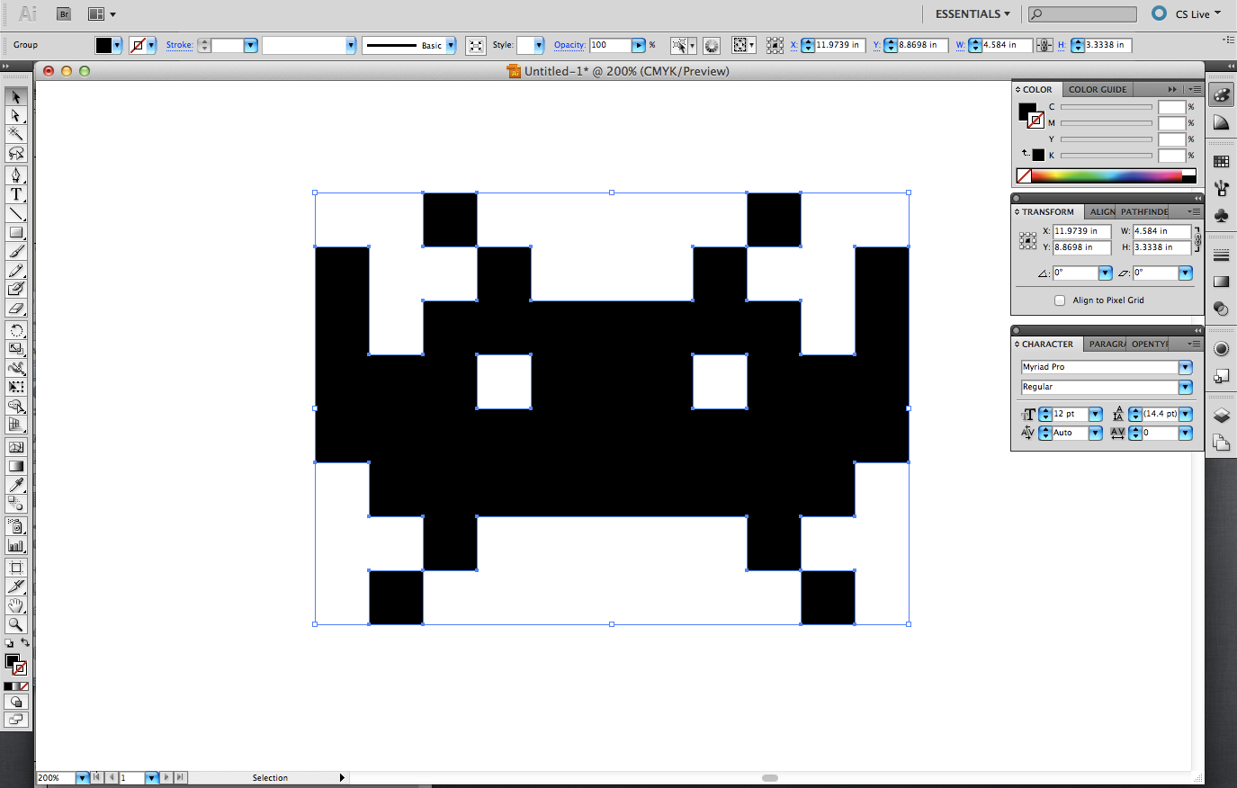 Space Invader Vinyl Cutouts : 6 Steps - Instructables