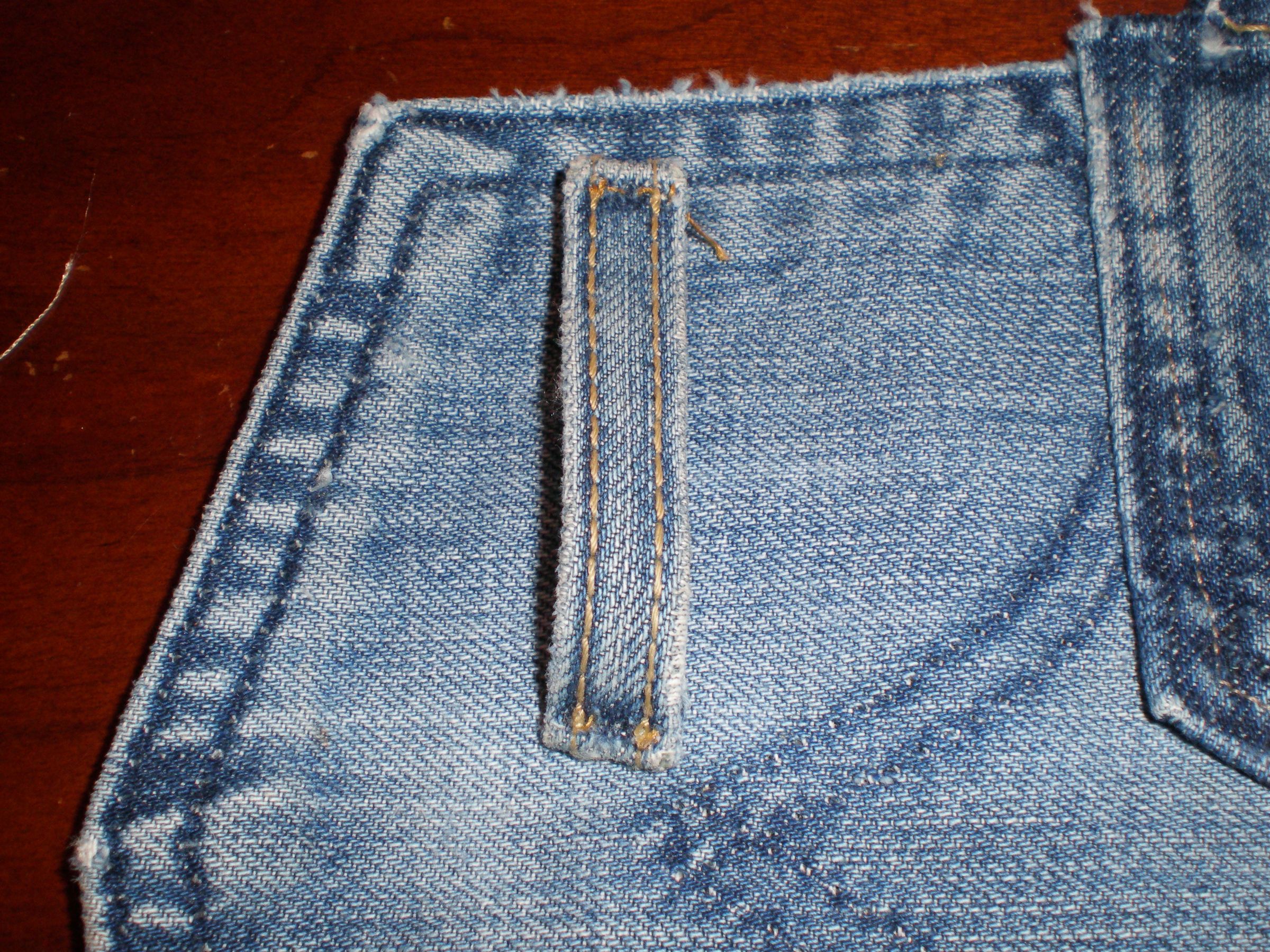 Denim Pocket Wallet: for a Pocket, From a Pocket : 6 Steps - Instructables