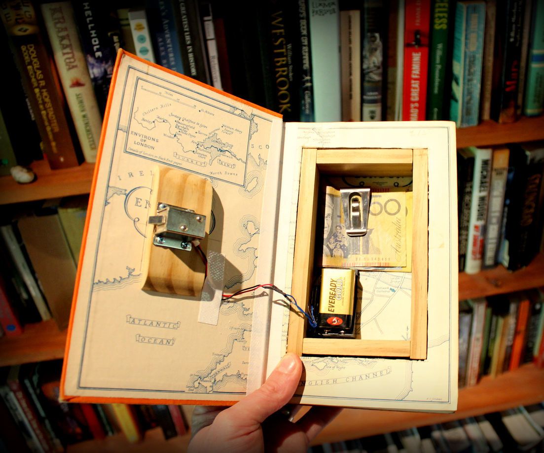Book Safe With Hidden Magnet Lock : 9 Steps (with Pictures) - Instructables