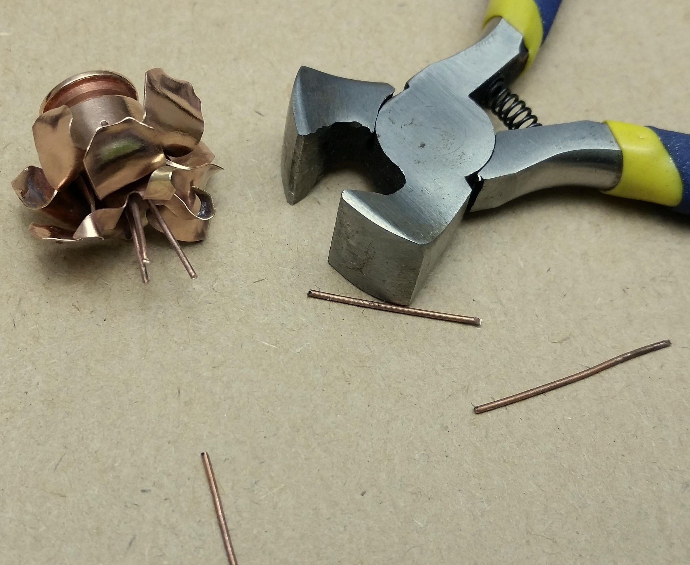 Flower Pendant From Spent Bullet Casings : 8 Steps (with Pictures ...