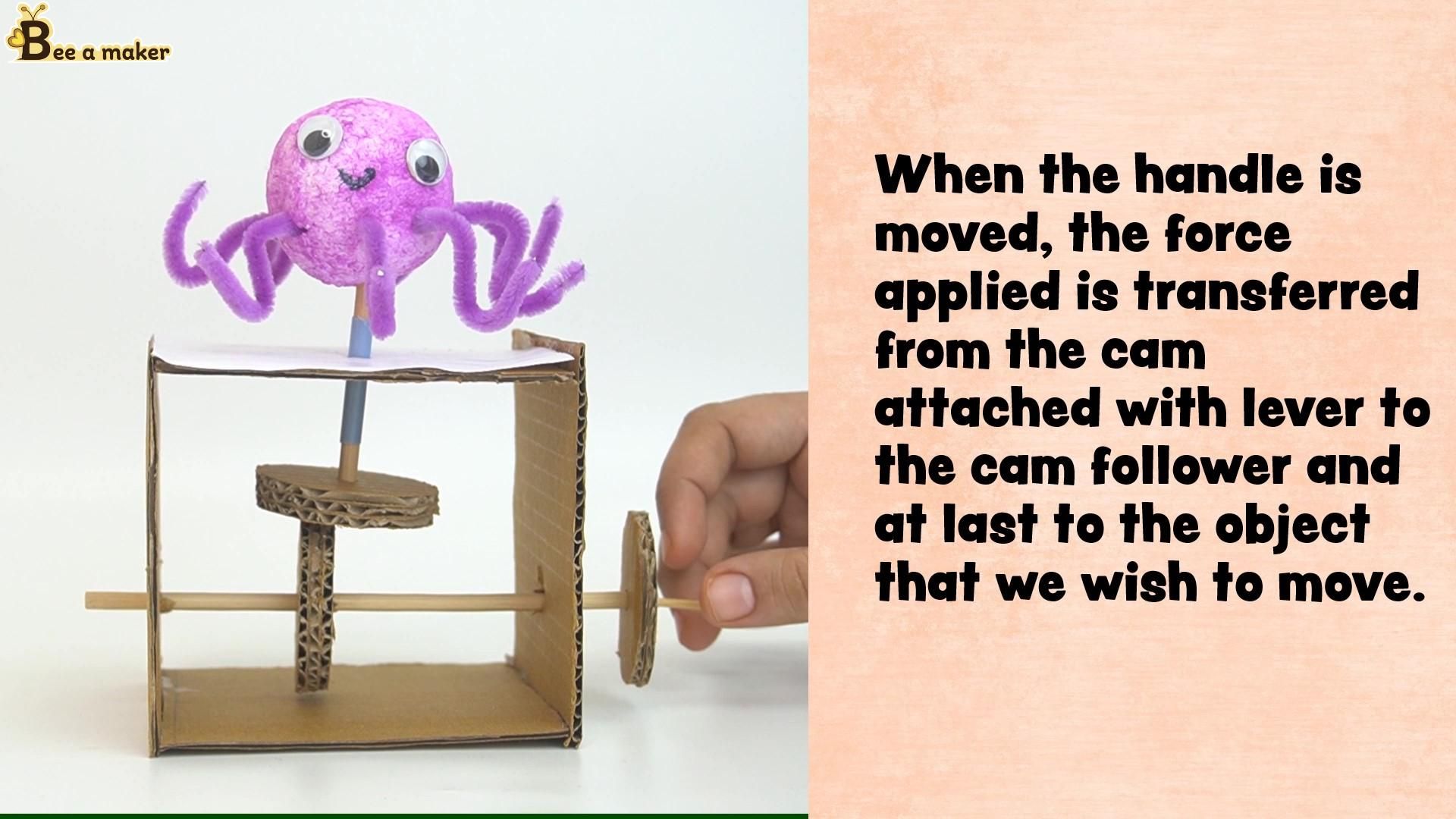 Simple and Cute Octopus Automata : 7 Steps - Instructables