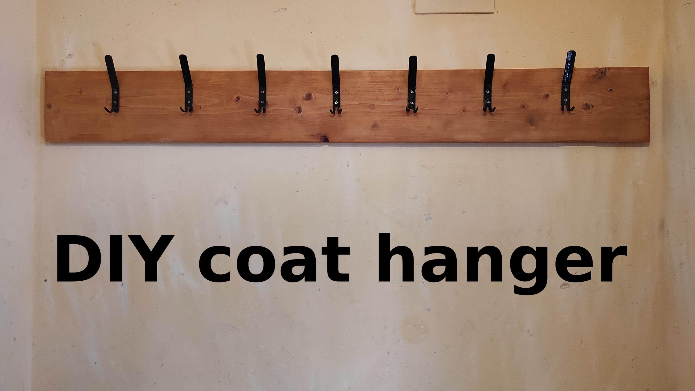 Diy Coat Hanger Under 5USD : 5 Steps - Instructables