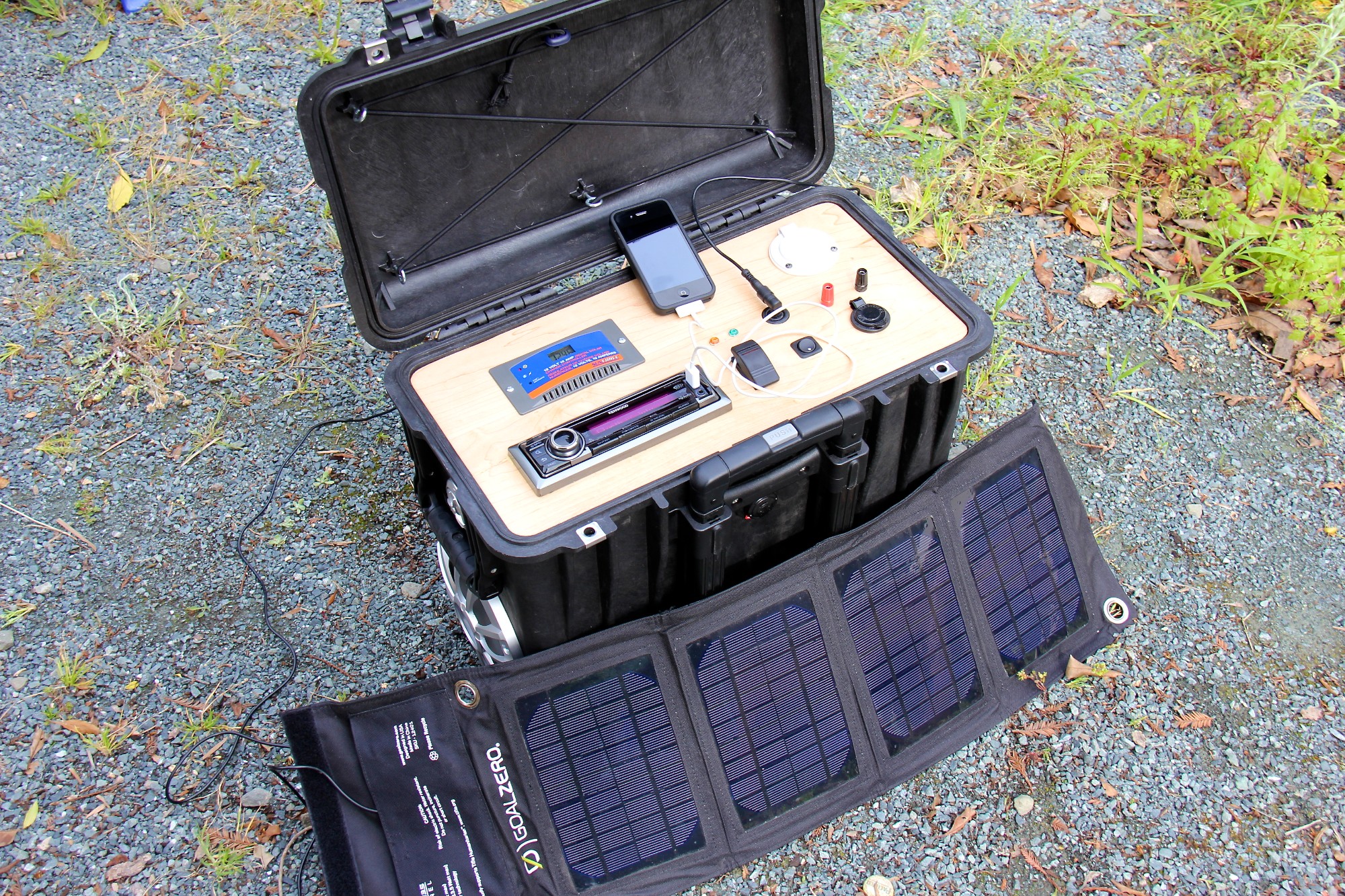 Waterproof Solar Powered Boom Box : 22 Steps (with Pictures ...