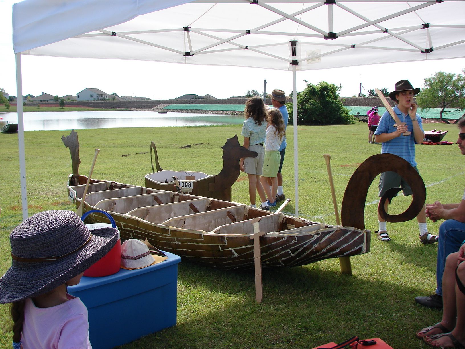 Cardboard Viking Longship and Cardboard Boat Regatta - Instructables