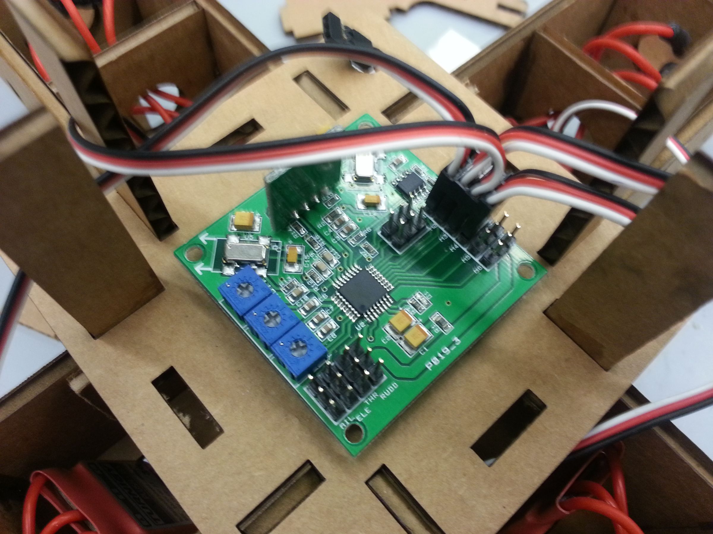 Autonomous, Cardboard, Rasberry Pi Controlled QuadCopter : 30 Steps ...