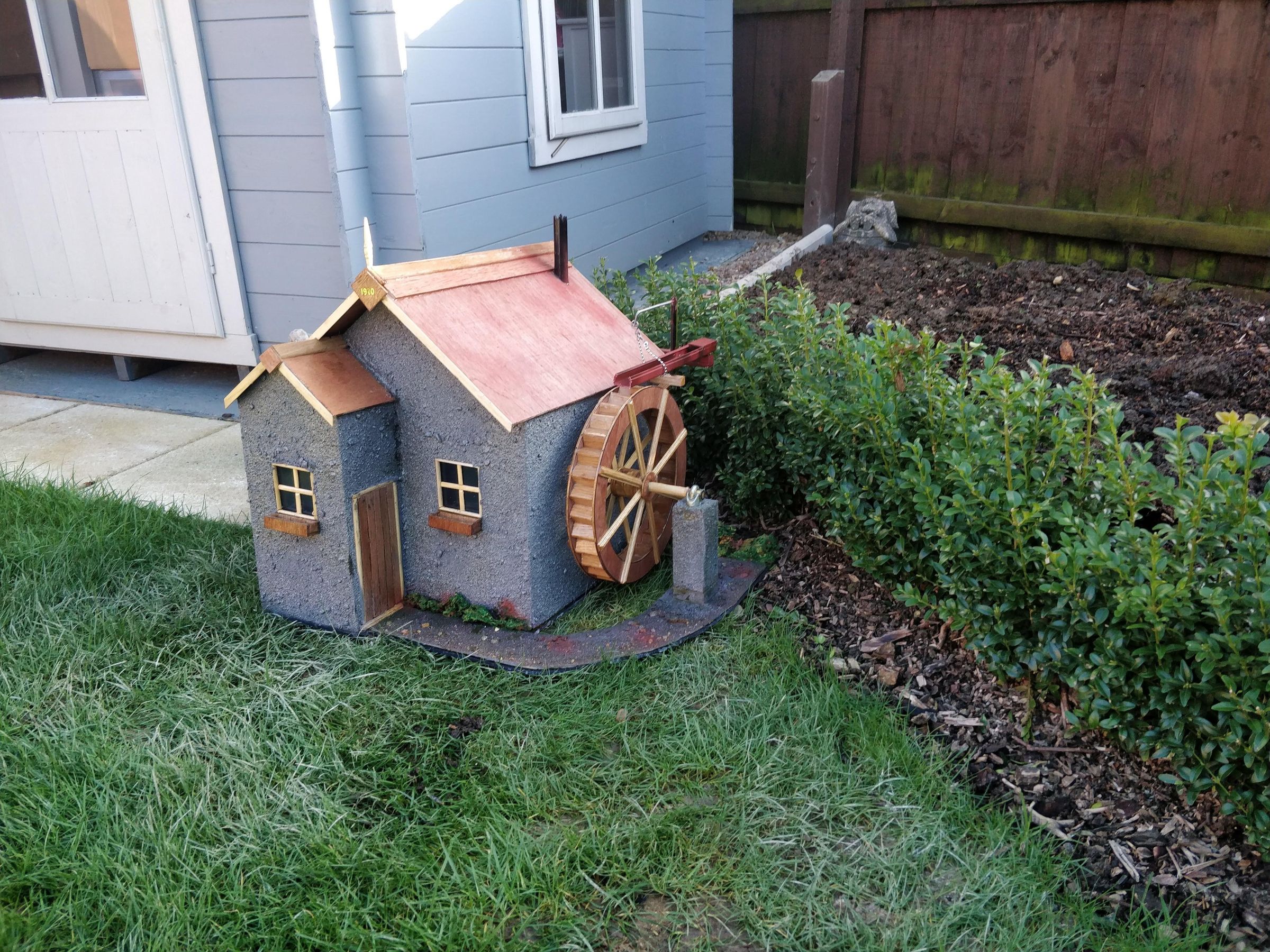 Garden Water Mill : 3 Steps (with Pictures) - Instructables