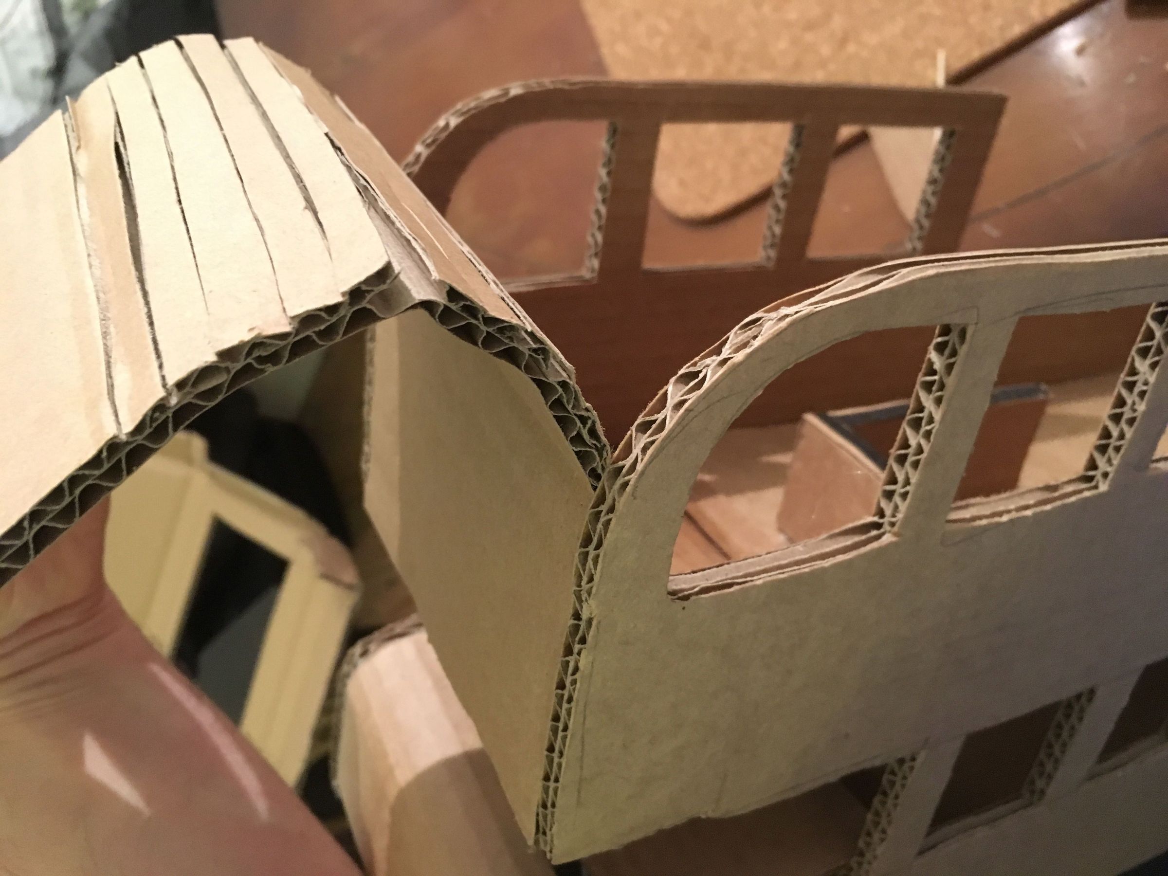Cardboard Box Bus - for a Toy Ride : 16 Steps (with Pictures ...