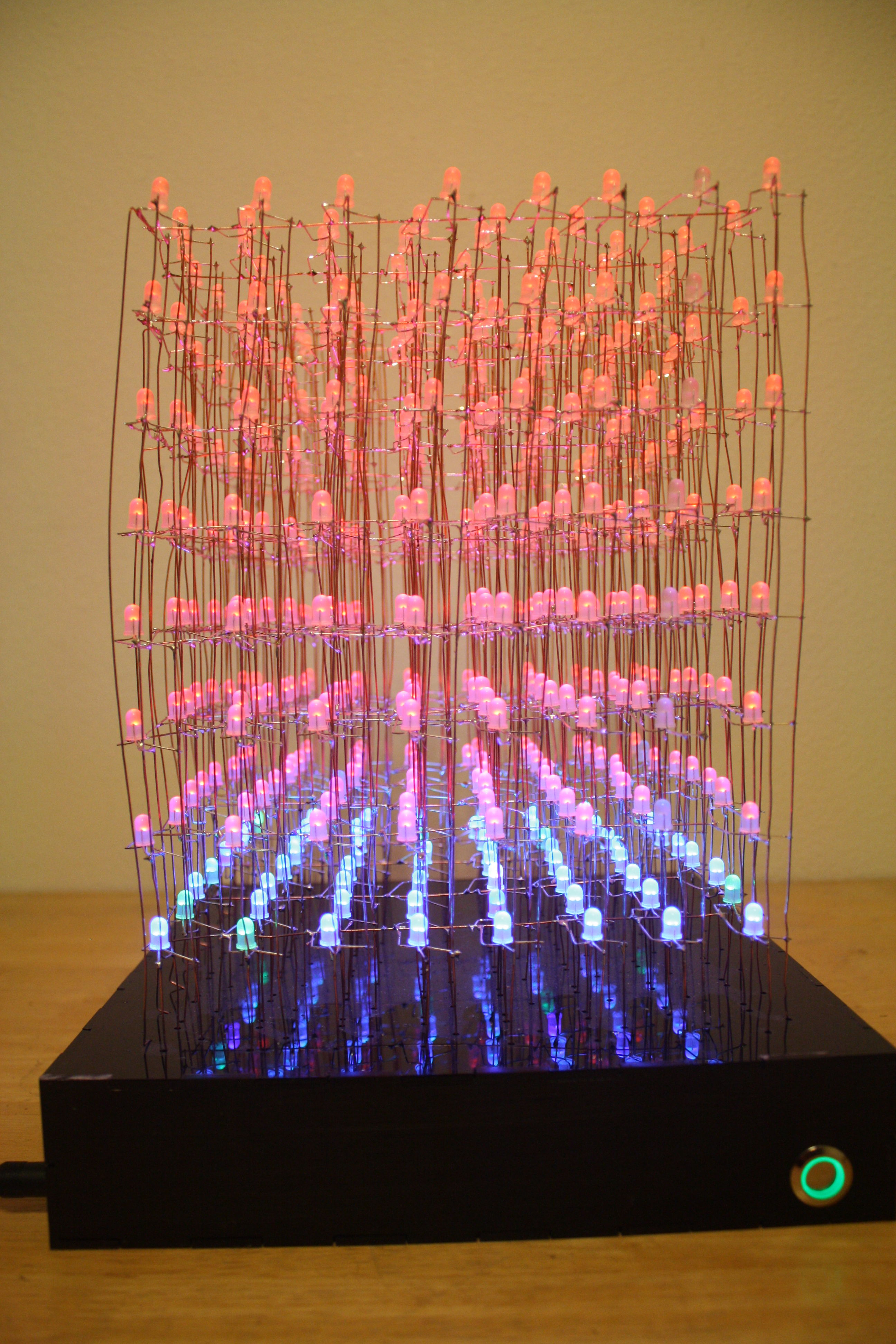 RGB 8x8x8 LED Cube : 9 Steps (with Pictures) - Instructables