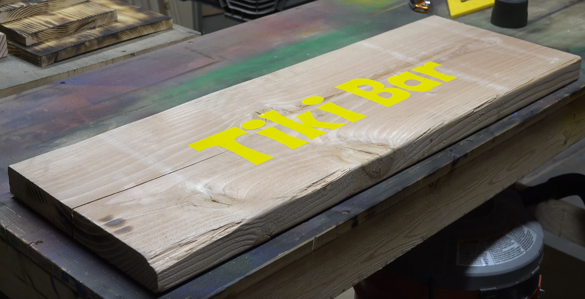 How to Make a Tiki Bar Sign : 12 Steps (with Pictures) - Instructables