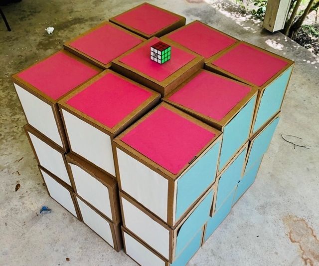 GIANT Rubik's Cube (Functional) : 9 Steps (with Pictures) - Instructables