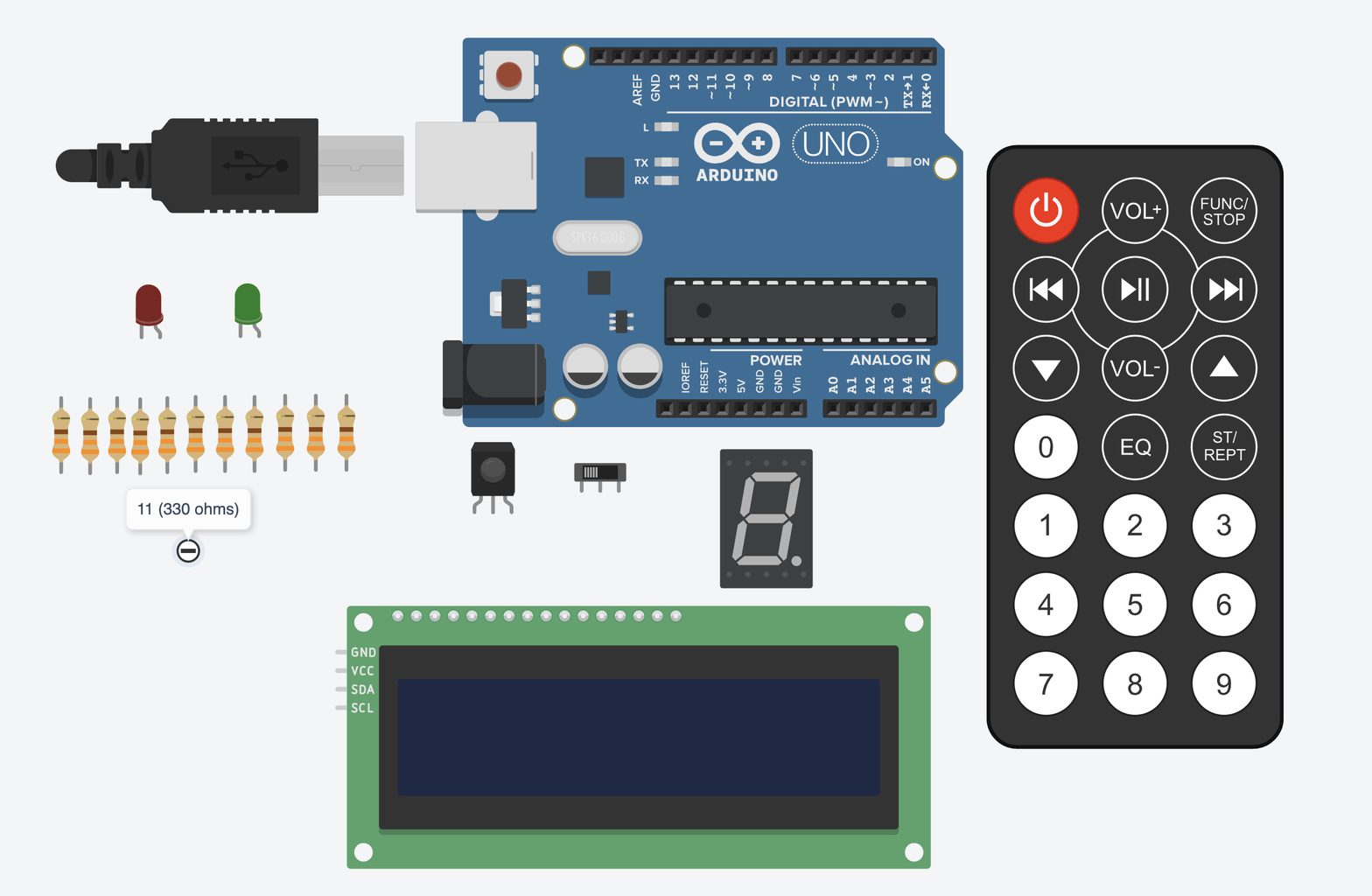 Arduino Password Guesser Game 7 Steps Instructables