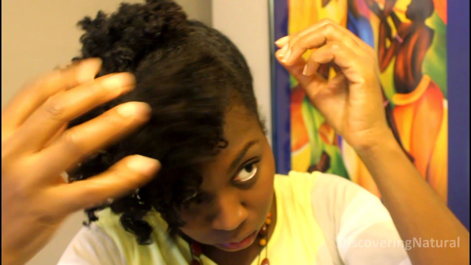 Side Swept Puff on Natural Hair : 6 Steps - Instructables
