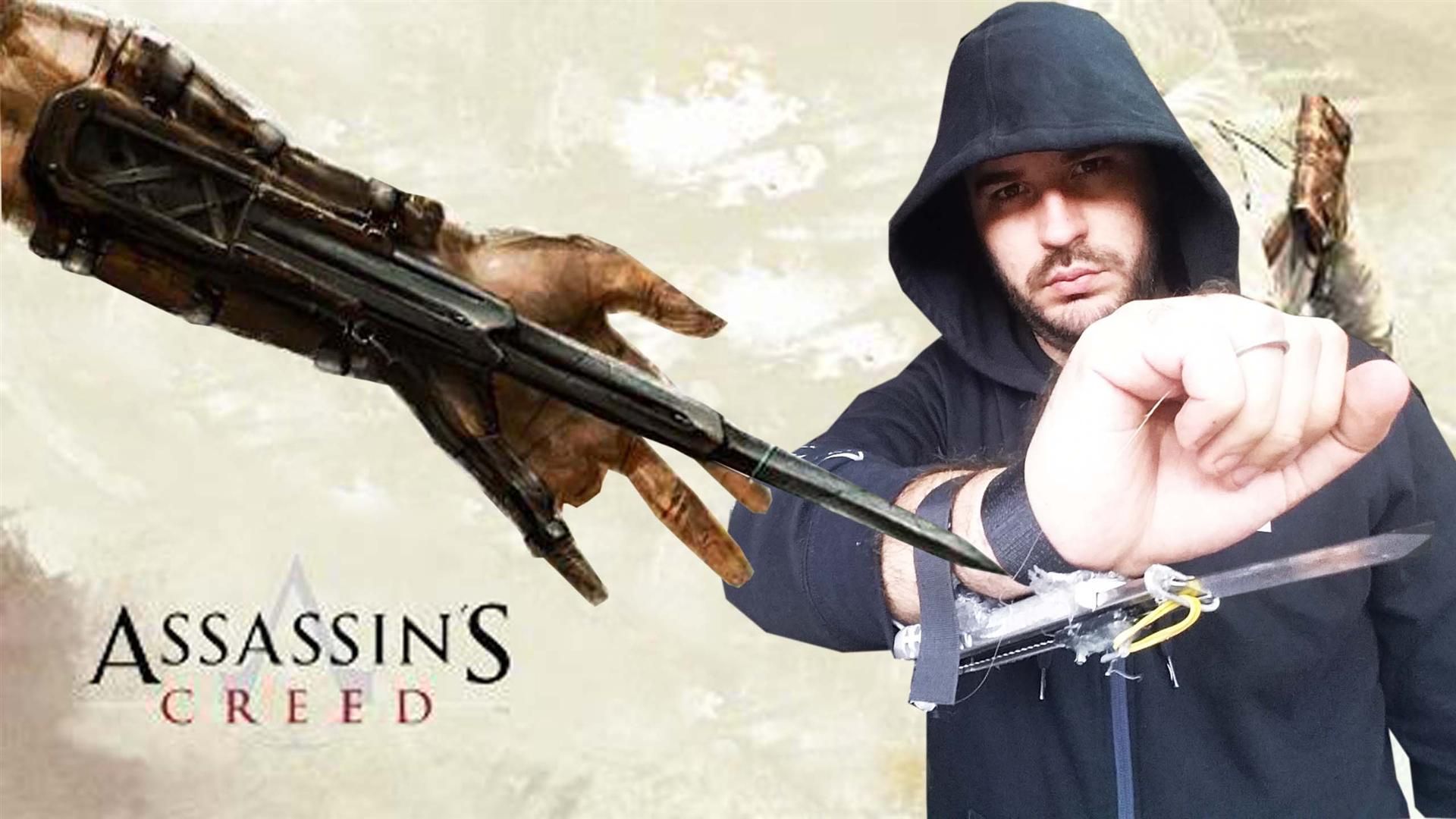 DIY Assassins Creed Hidden Blade Make It Easy With X-Acto Knife ...