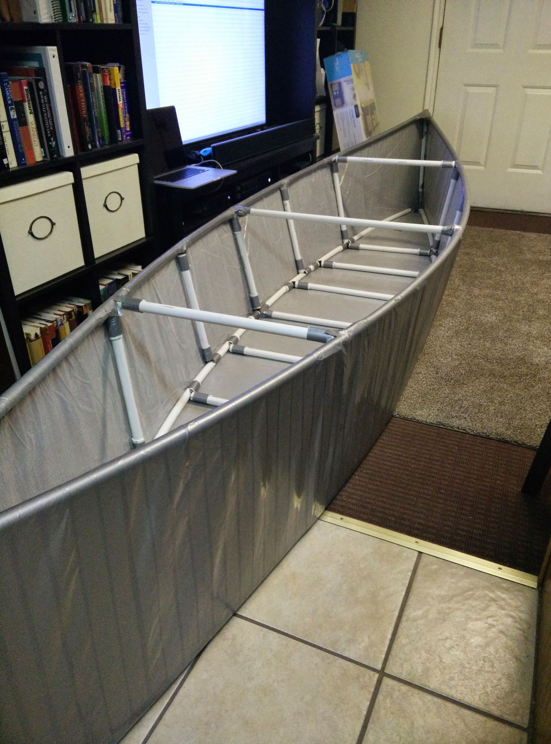Duct Tape and PVC Canoe : 6 Steps (with Pictures) - Instructables