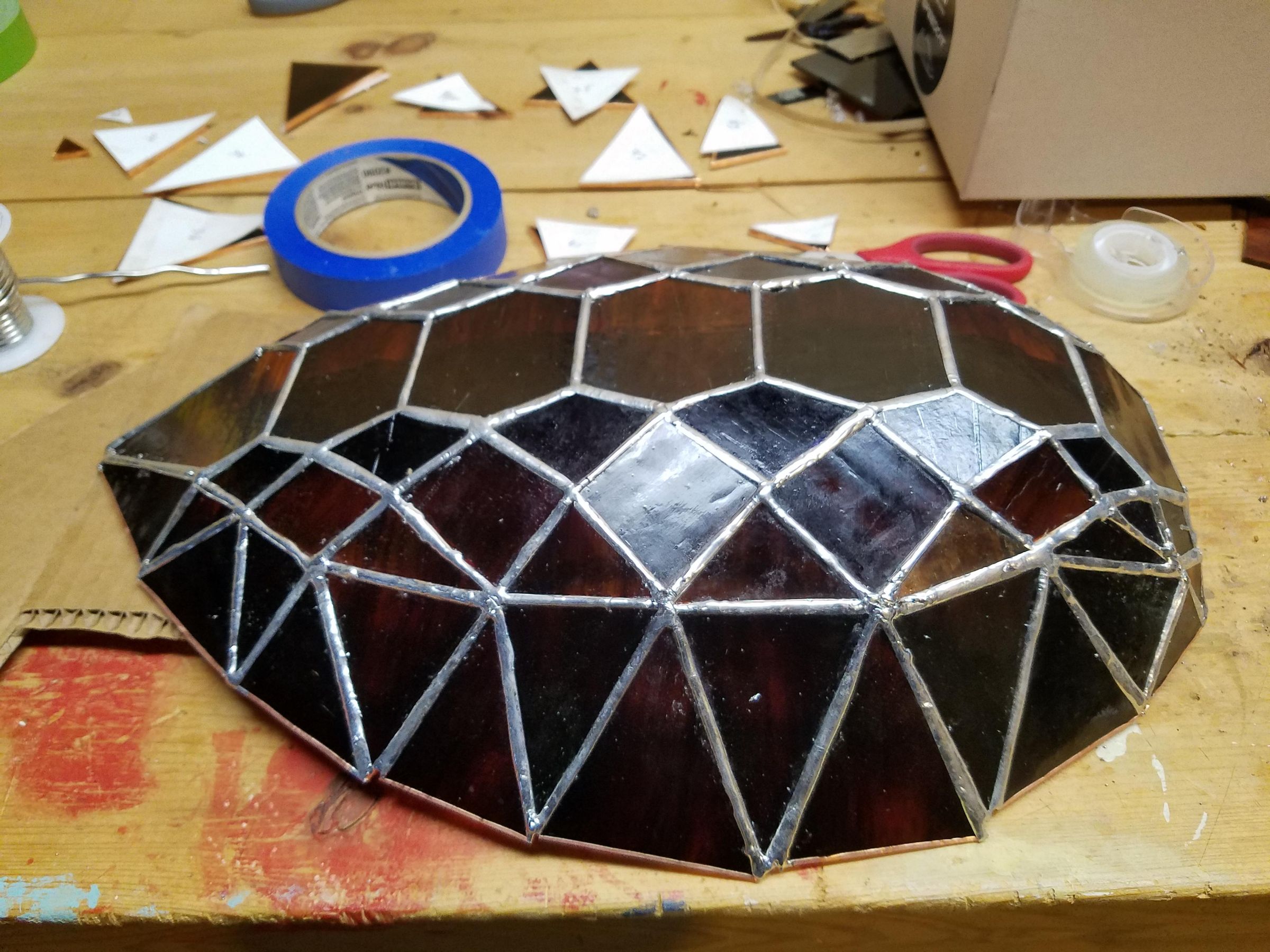 Stained Glass Sea Turtle Lamp : 27 Steps (with Pictures) - Instructables