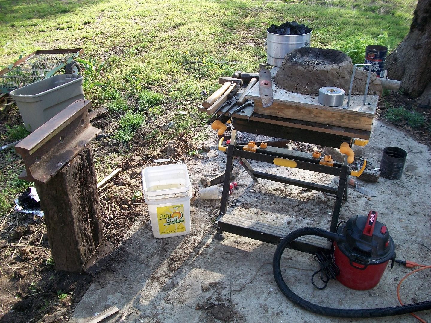 Dirt Cheap Forge : 12 Steps (with Pictures) - Instructables