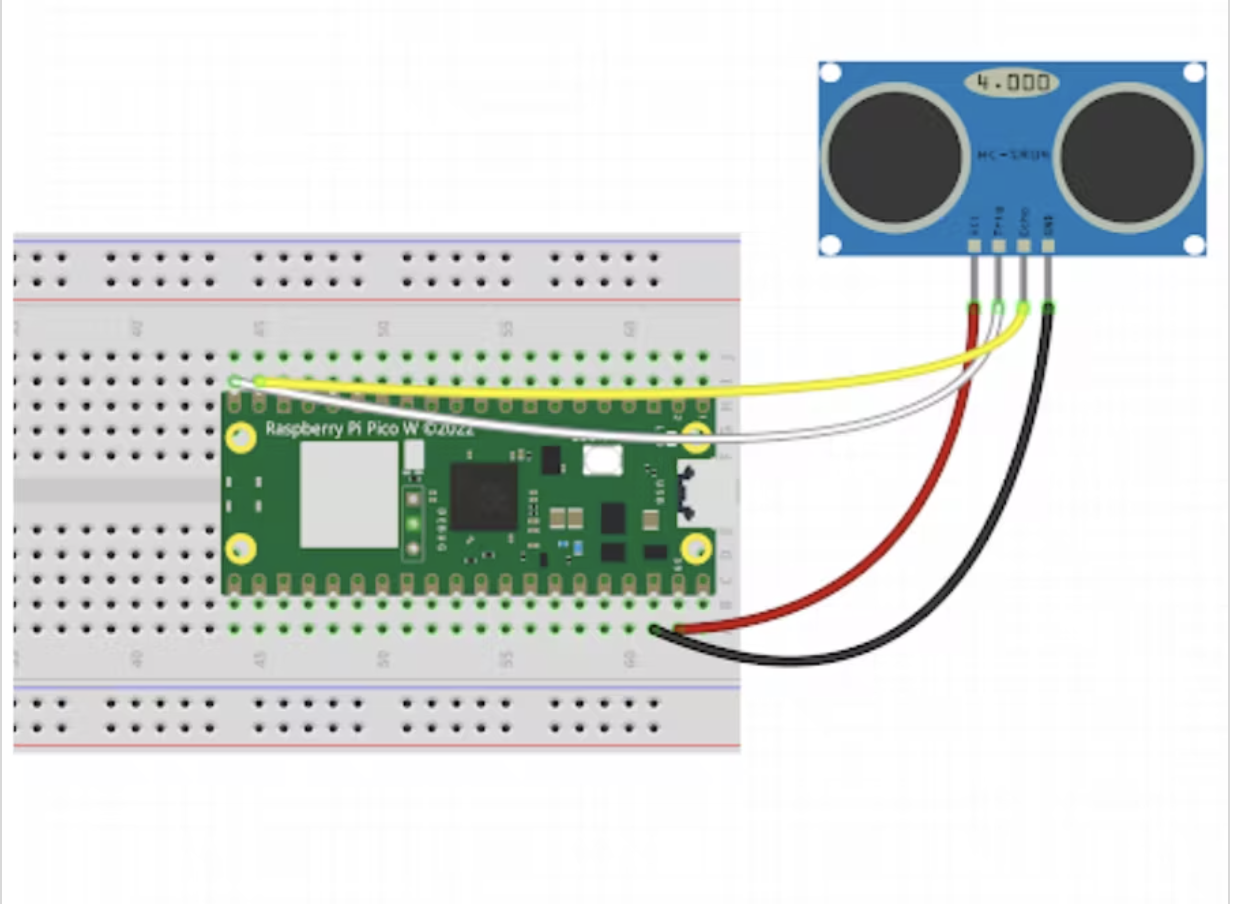 How to Connect HC-SR04 Ultrasonic With Raspberry Pi Pico - Instructables