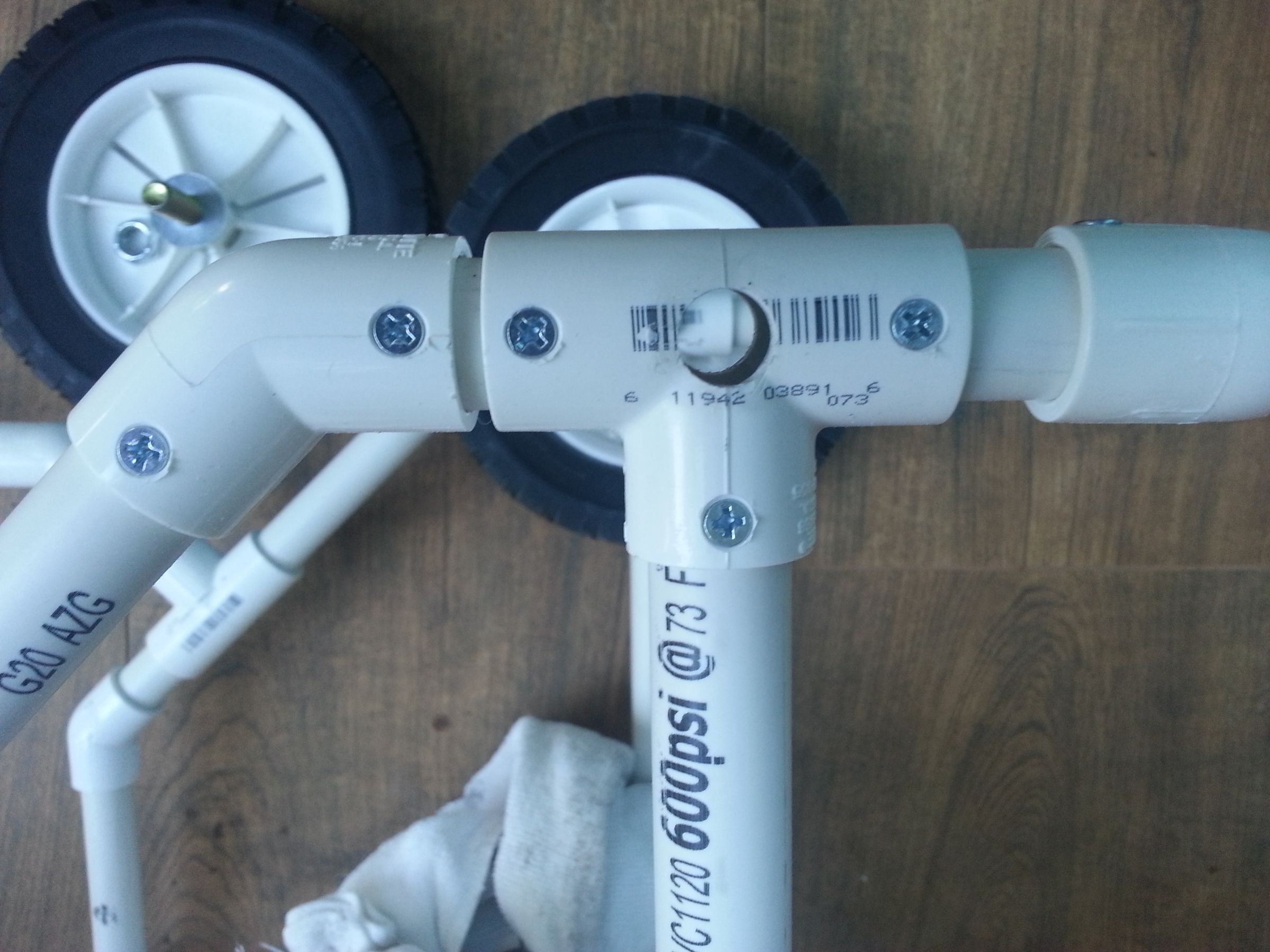 PVC Whole Body Dog Wheel-chair : 12 Steps - Instructables