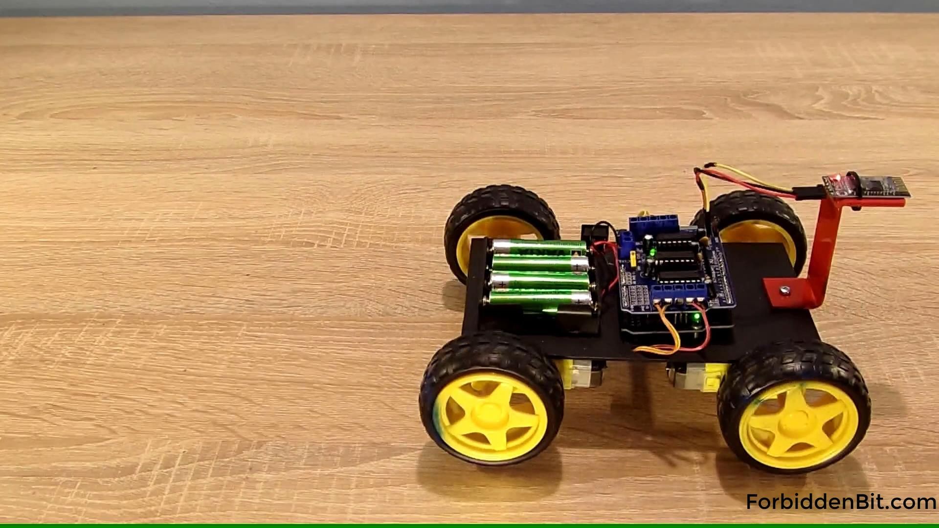 Simple CAR Arduino Bluetooth Controlled : 6 Steps - Instructables