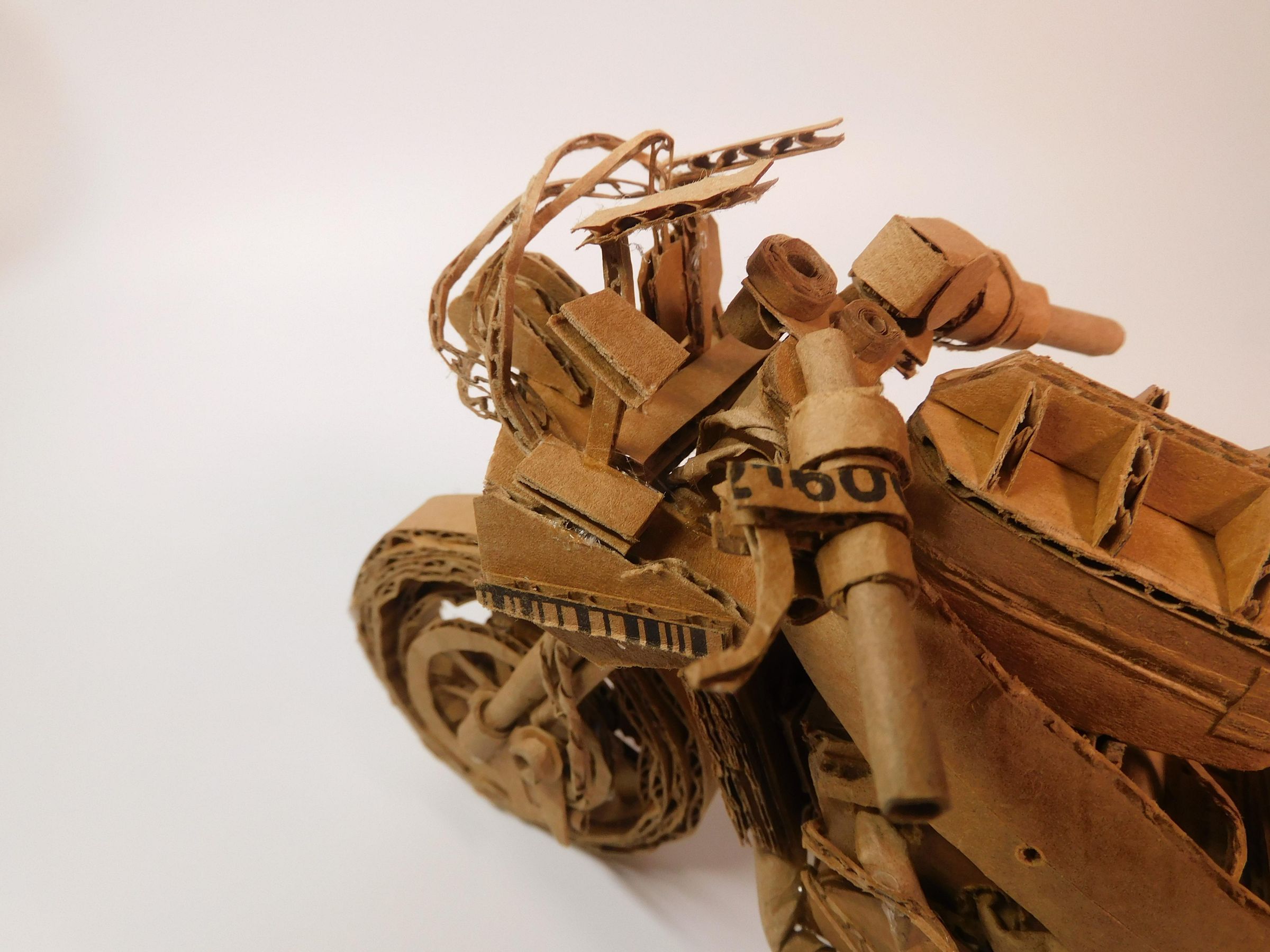 Cardboard Suzuki Hayabusa Chassis : 17 Steps (with Pictures ...