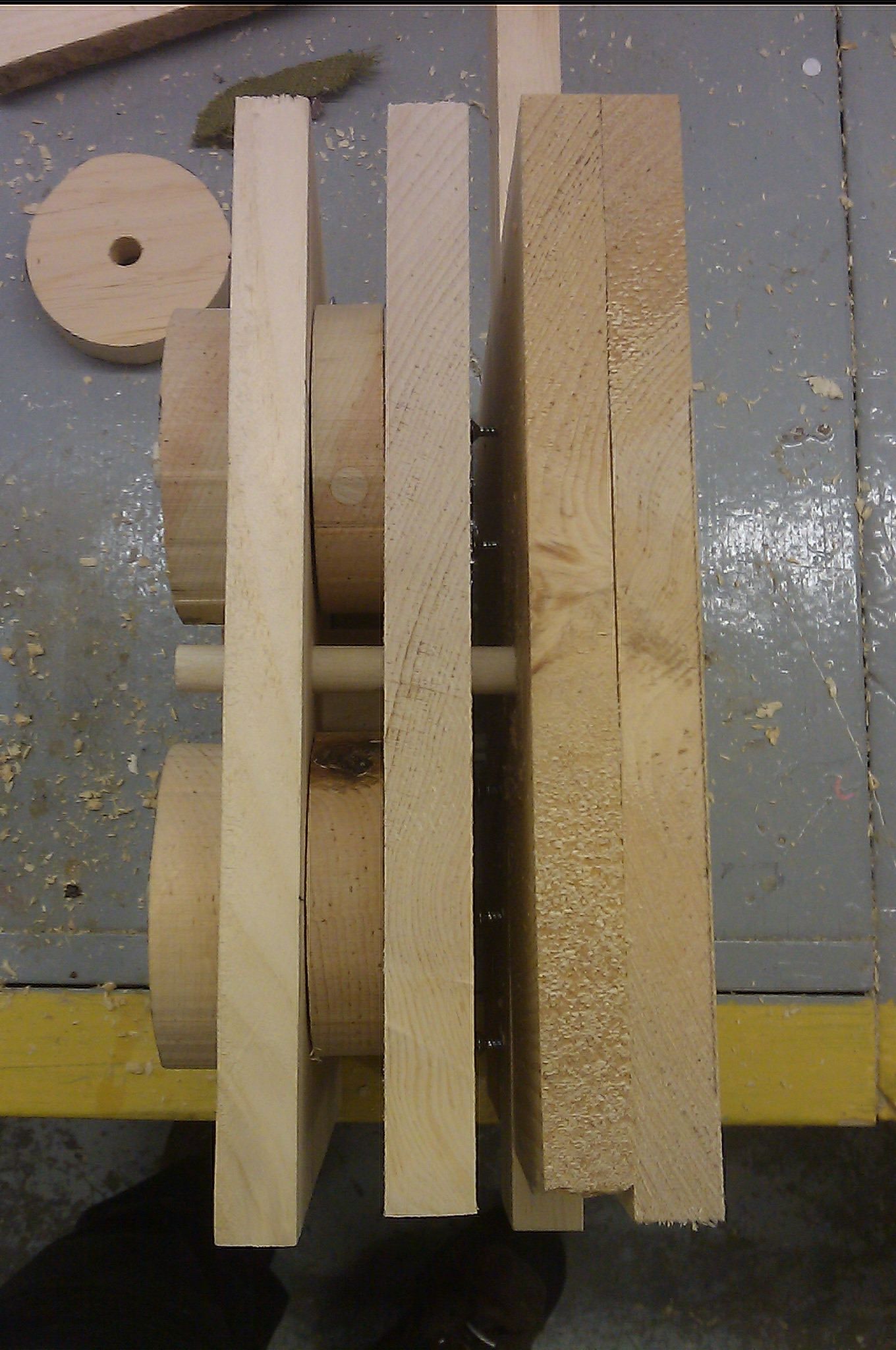 Wooden Dial Combination Lock, With Spring Release and Changable Code ...