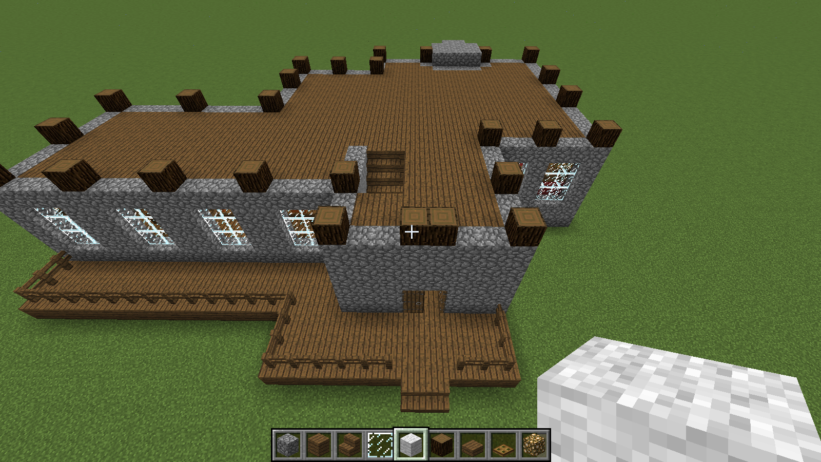 Half-Timbered Minecraft House : 5 Steps - Instructables