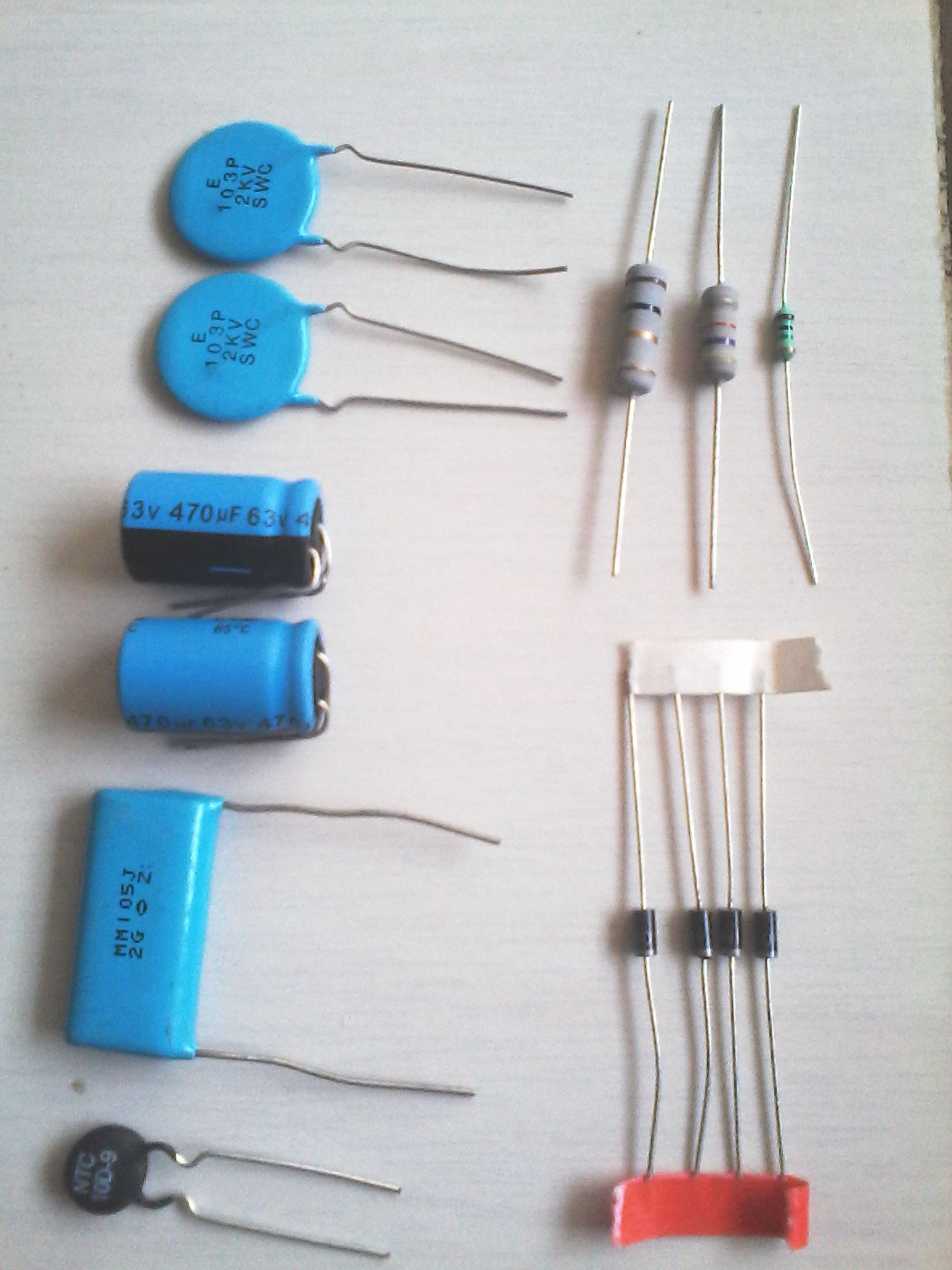 Capacitor Led Circuit