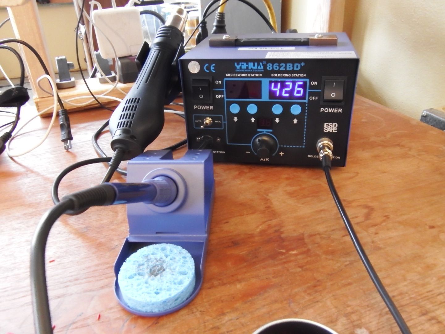 Lead-Free Soldering With a 2 in 1 Hot Air Iron Solder Station ...