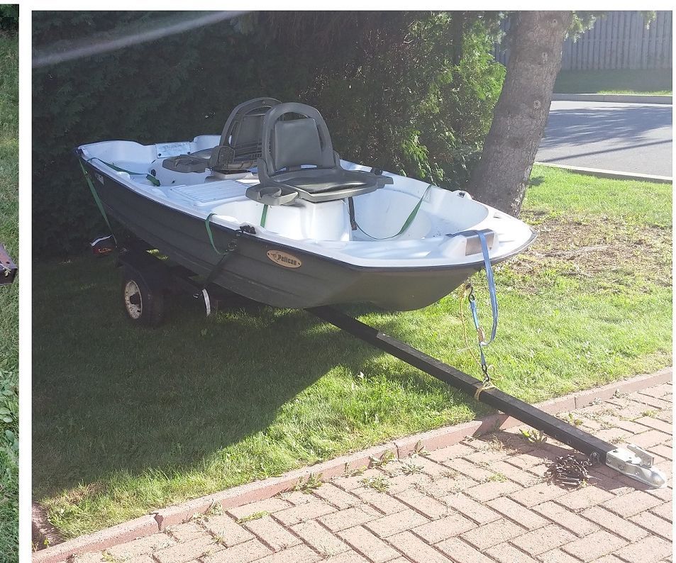 Jon Boat Trailer From a Harbor Freight 40 X 48 Trailer : 5 Steps (with ...