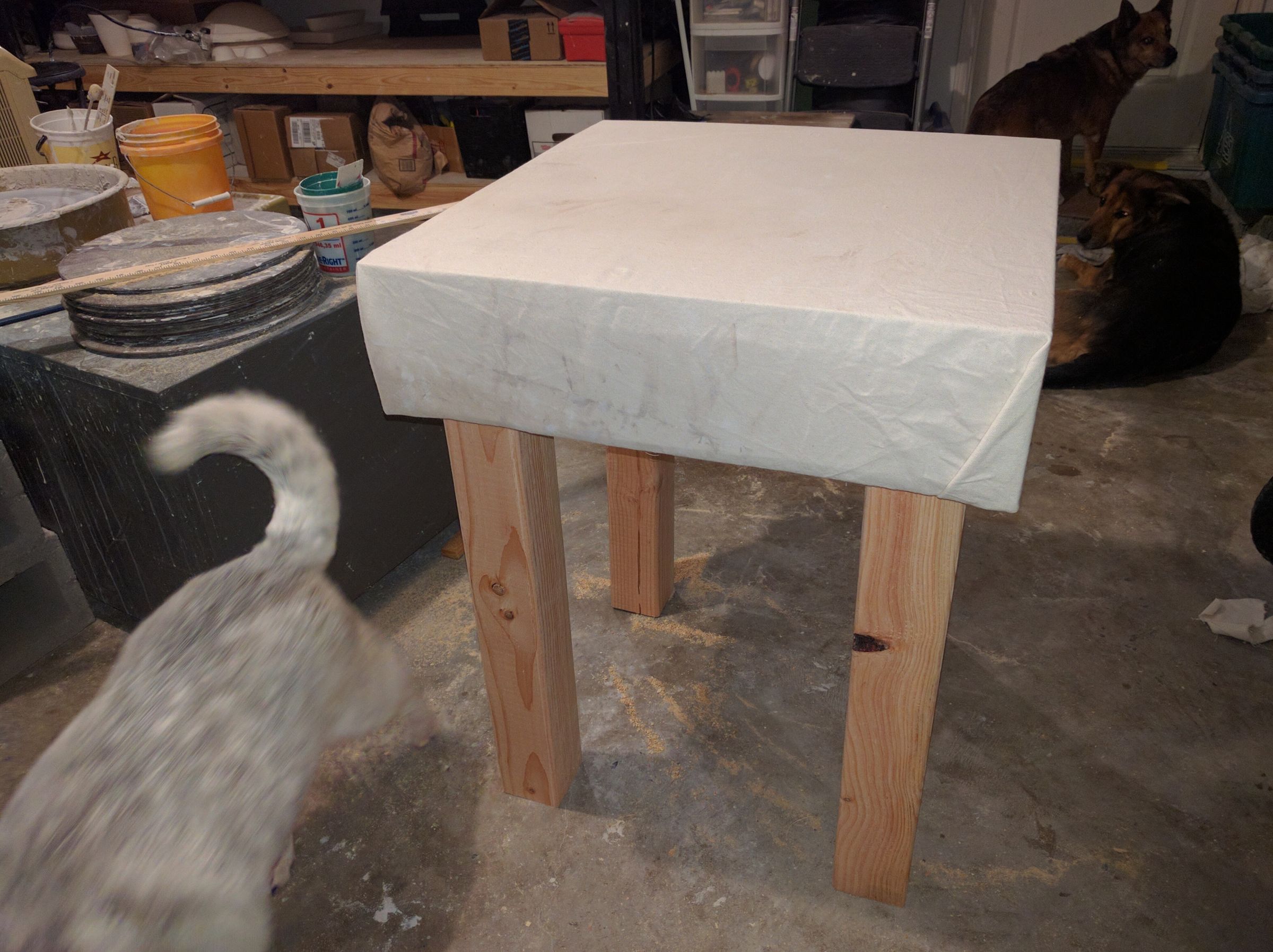 Wedging Table for Clay Studio : 7 Steps (with Pictures) - Instructables