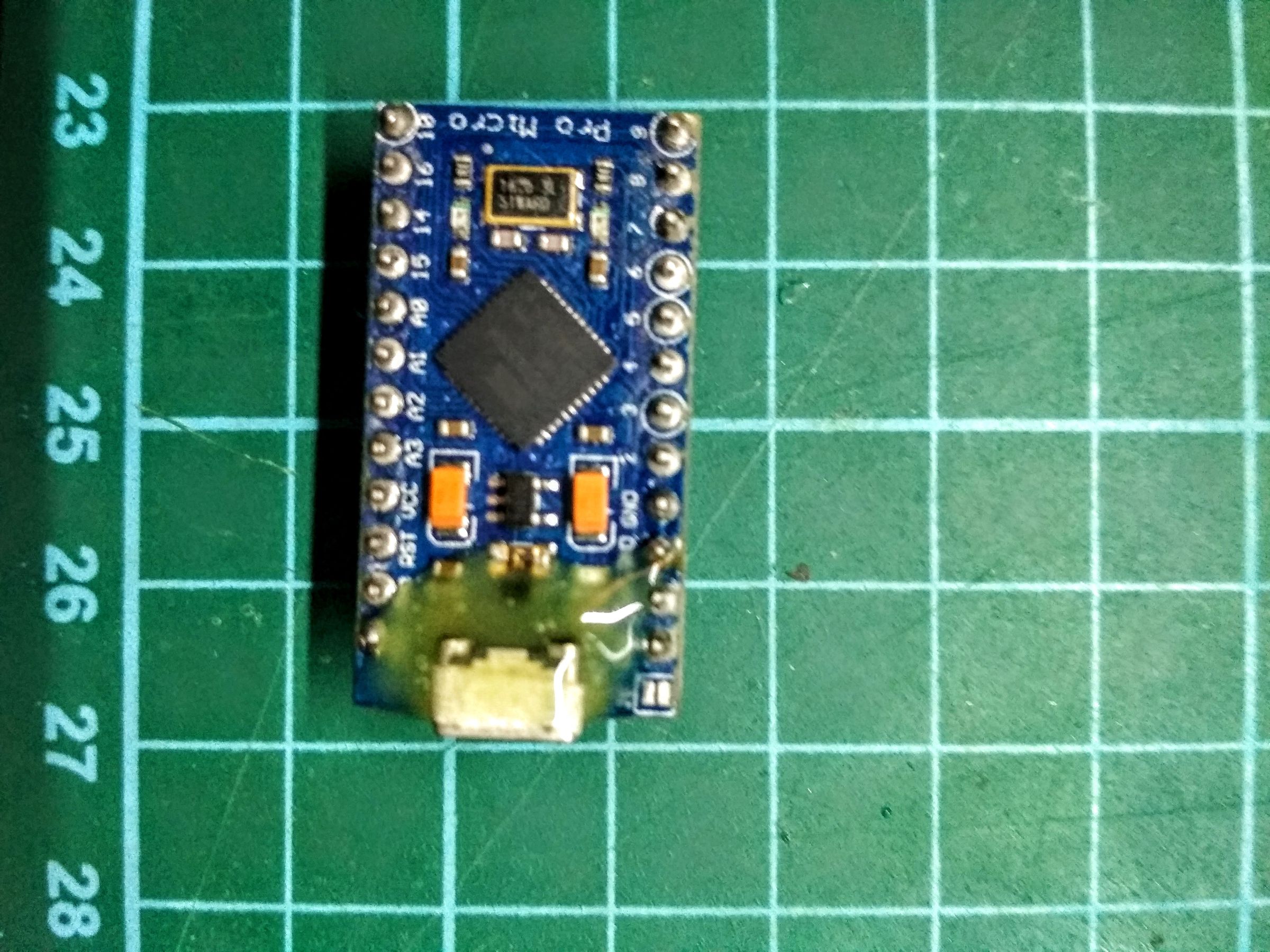Fixing an Arduino Pro Micro: the USB Port Came Off !! : 17 Steps ...
