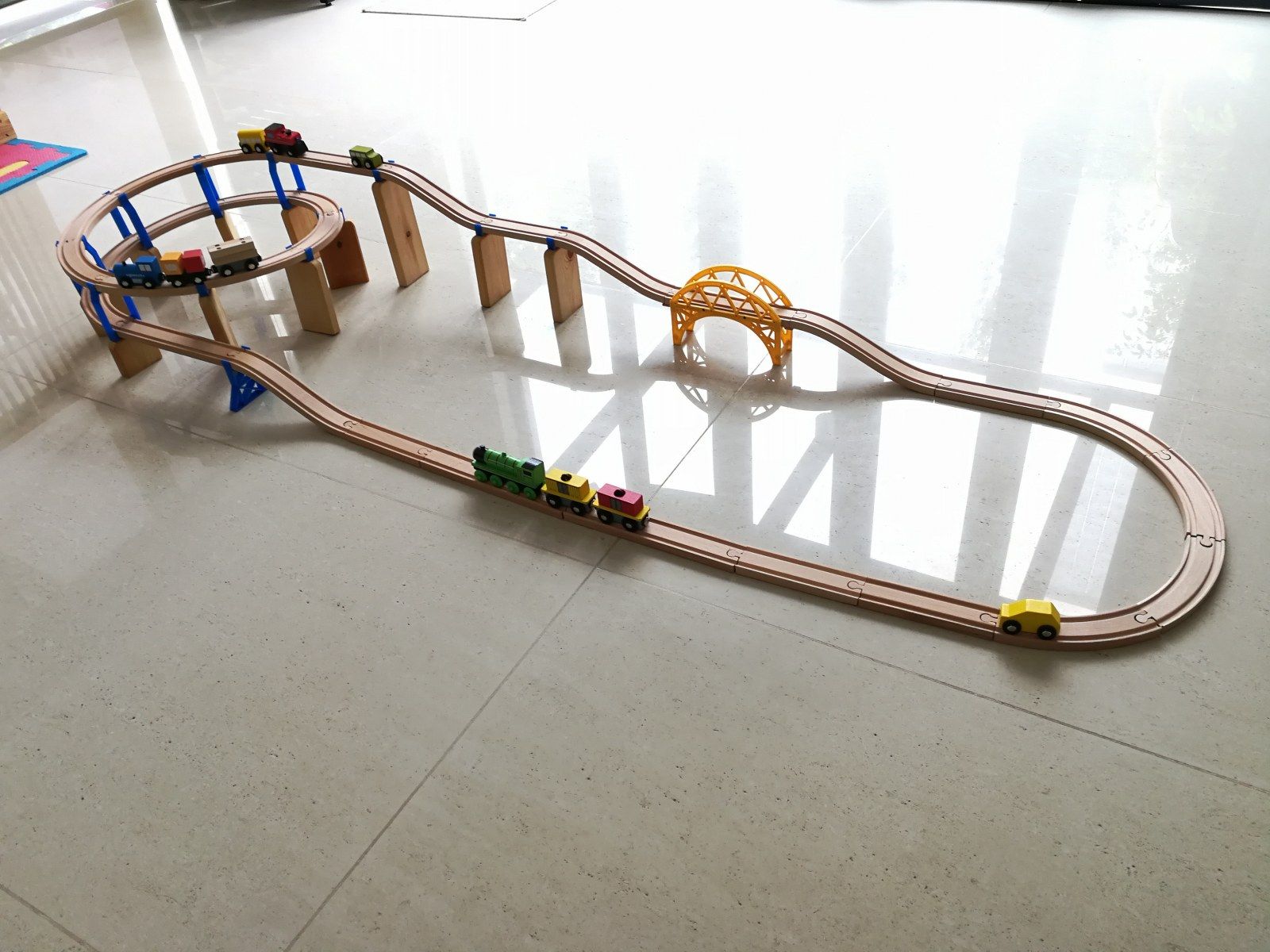 Spiral Ramp for Wooden Train Tracks : 6 Steps (with Pictures ...