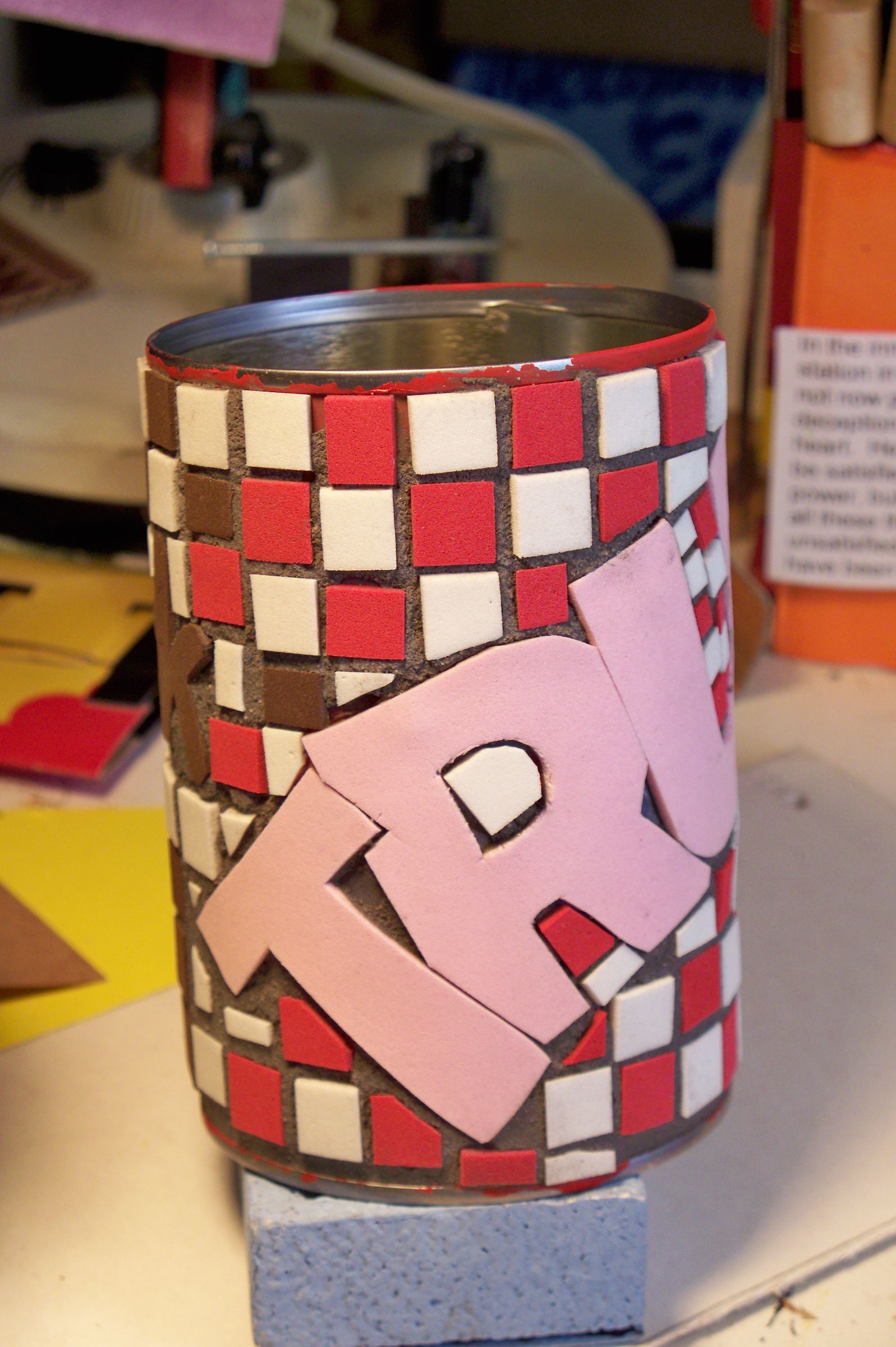How to Use Craft Foam As Ceramic Tile! : 6 Steps (with Pictures ...