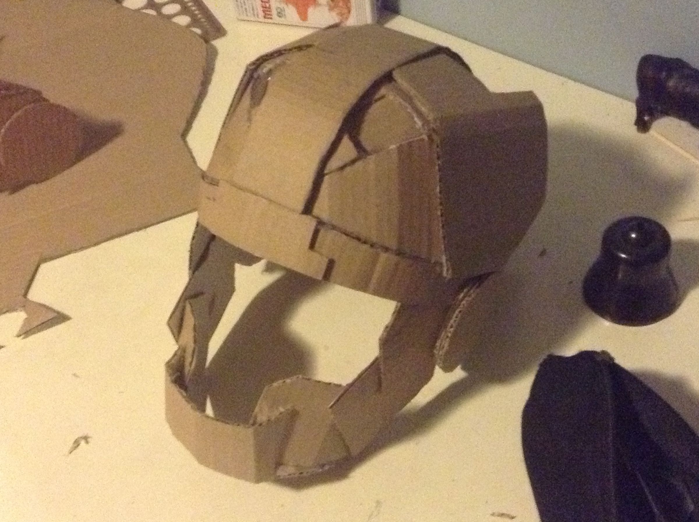 Cardboard Helmet With Flip Down Visor - Instructables