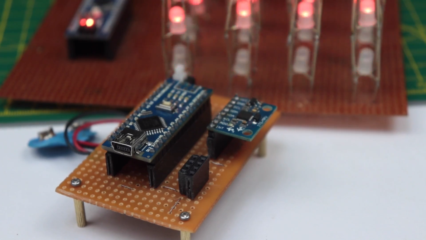 How to Make Arduino Gesture Control Robot at Home Using Radio Module ...