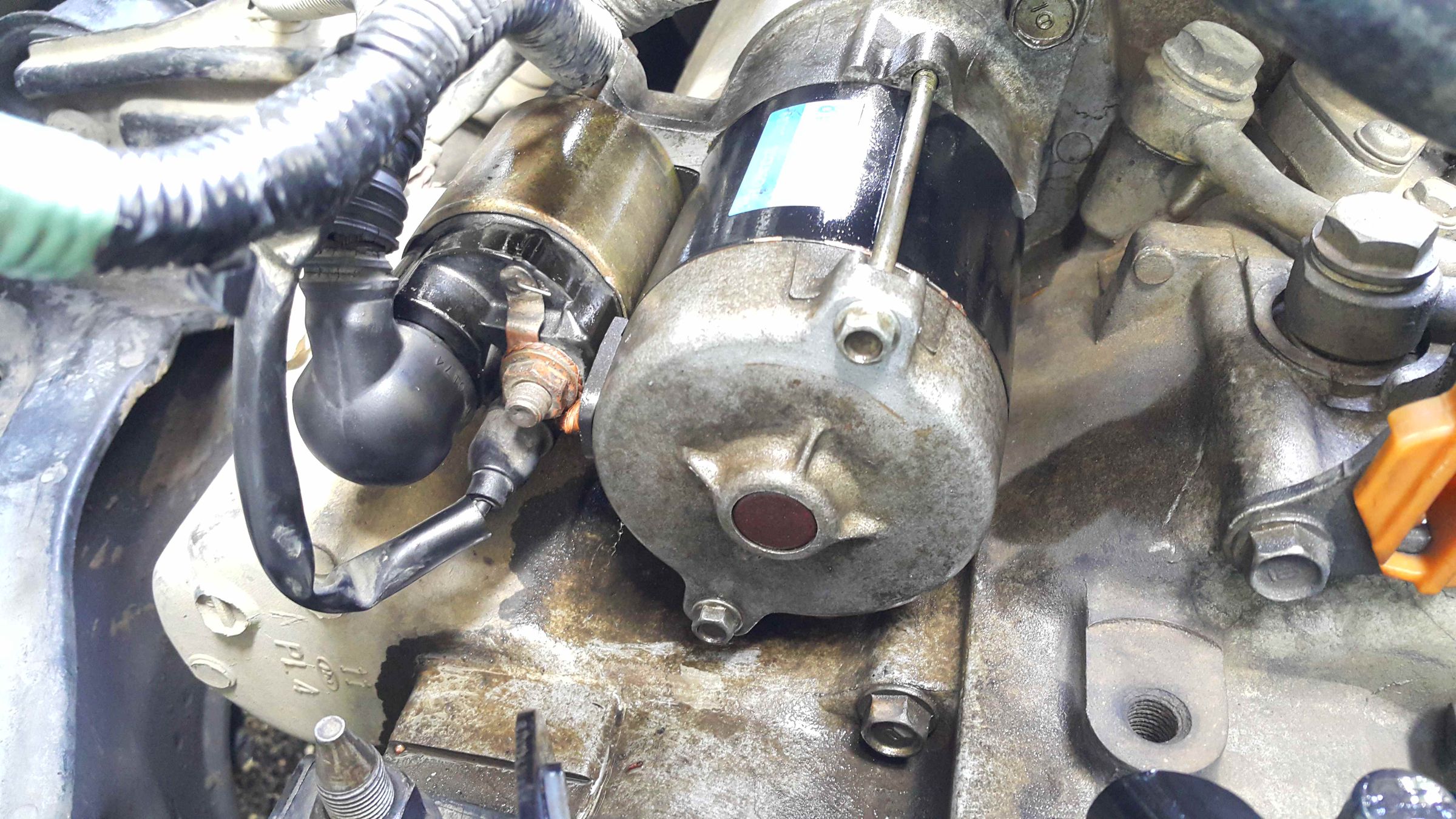 Servicing a Starter Motor (Honda Civic 1999, D15B Automatic). : 9 Steps ...