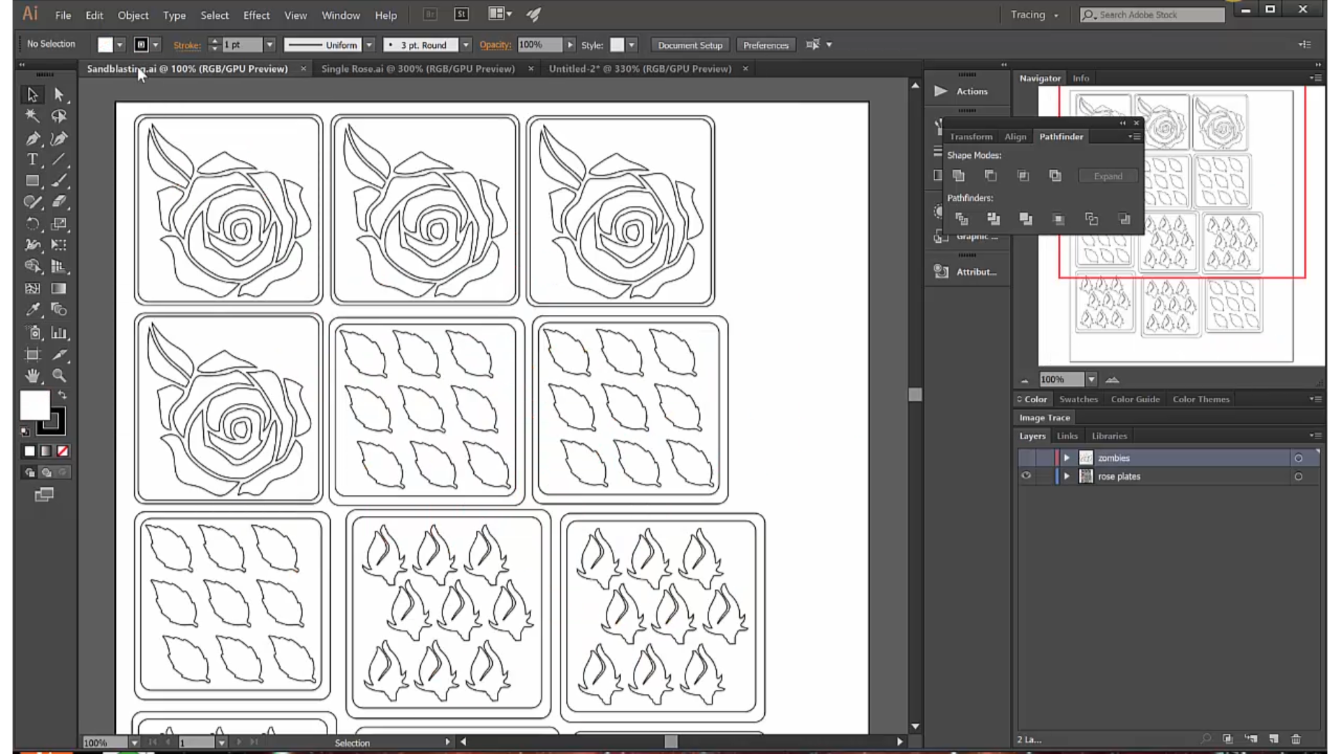 How to Use Adobe Illustrator to Create Design Motifs for a Vinyl Cutter ...