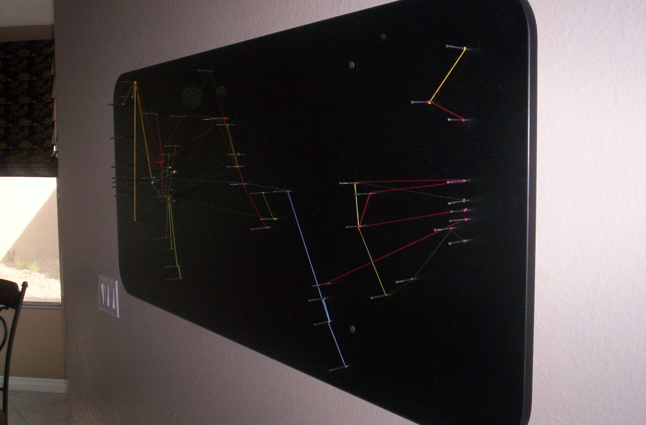 Destination String Map Art : 4 Steps - Instructables