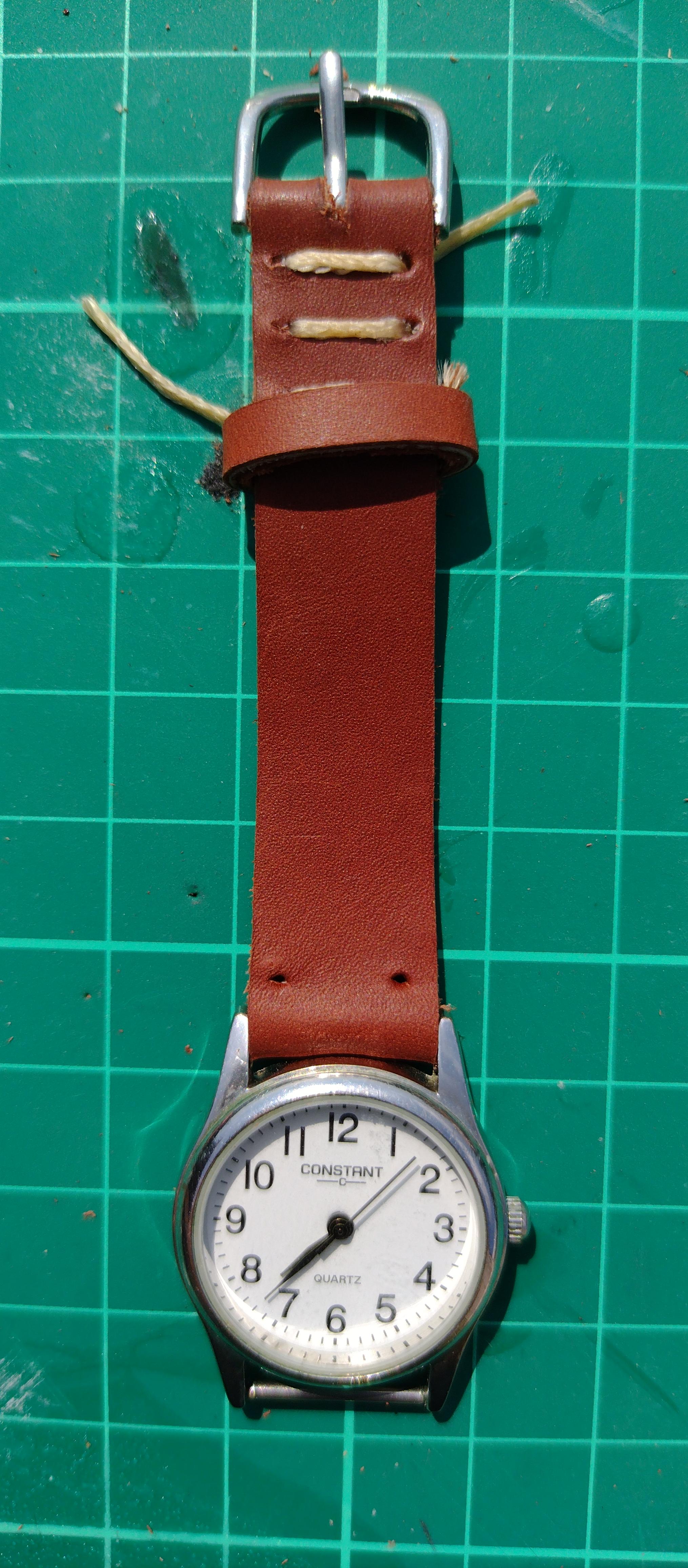Easy Leather Watch-Strap : 12 Steps (with Pictures) - Instructables