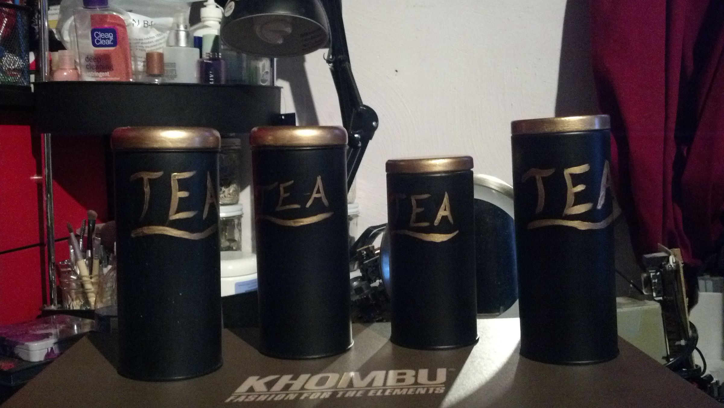 Upcycled Chalkboard Tea Tins : 4 Steps - Instructables