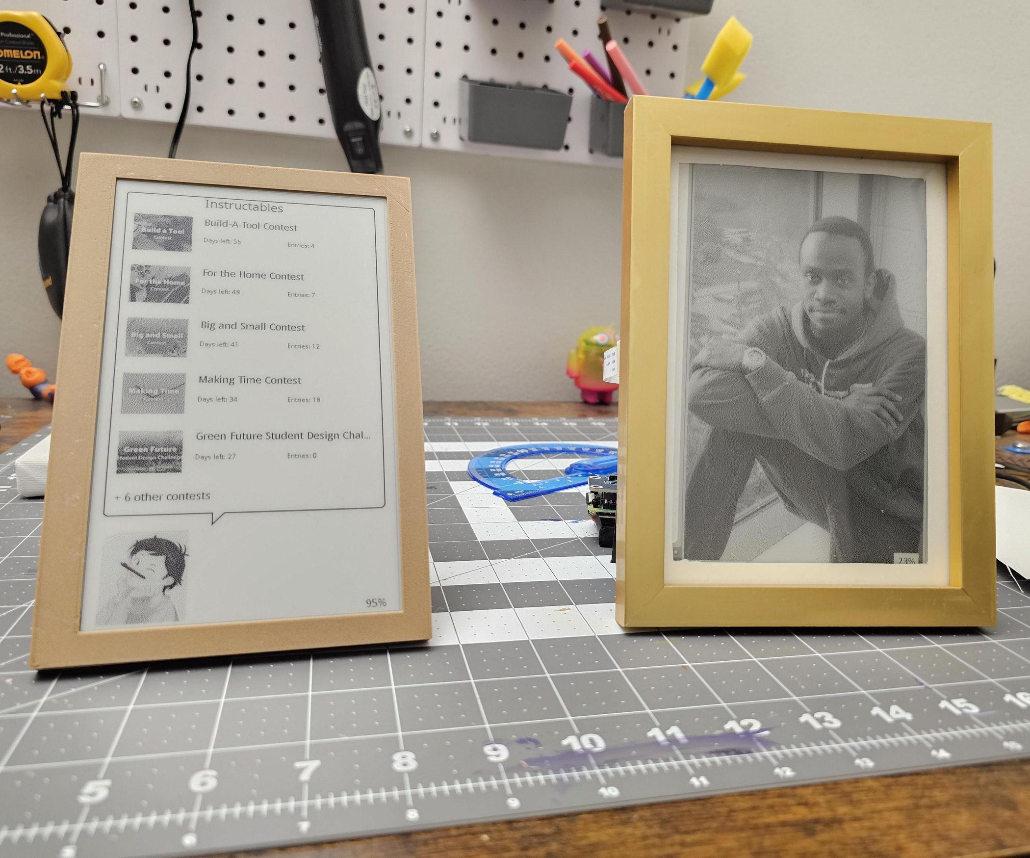 Building Glance: an E-ink Dashboard/ Photo Album Display : 9 Steps ...