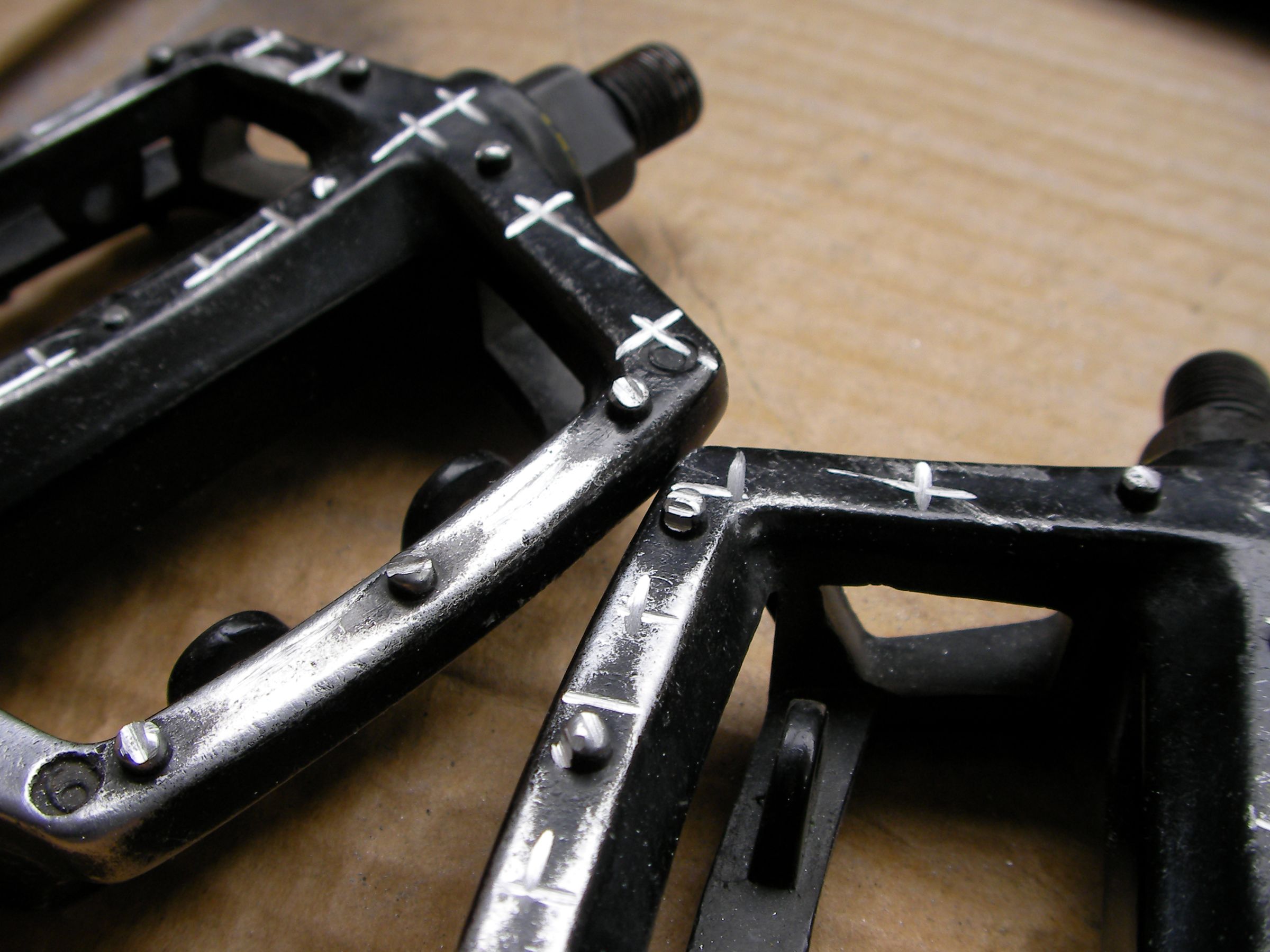 Re-Tread Your Slippery Pedals : 4 Steps - Instructables