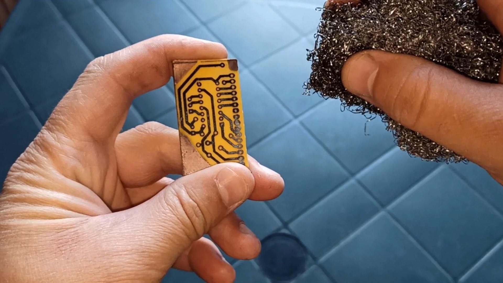 Etching PCB With HCL and Hydrogen Peroxide : 6 Steps - Instructables