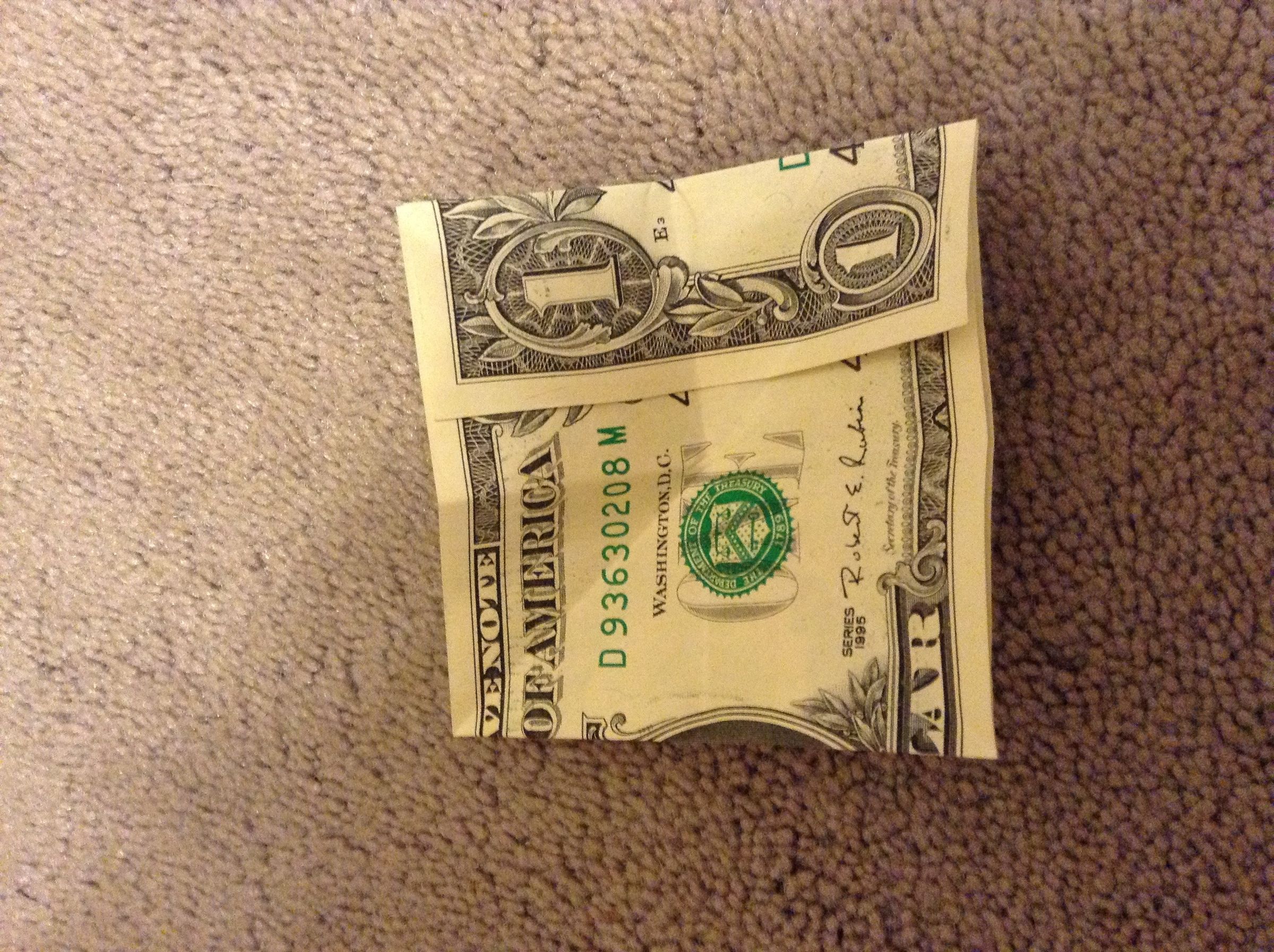 Origami Using Money : 14 Steps - Instructables